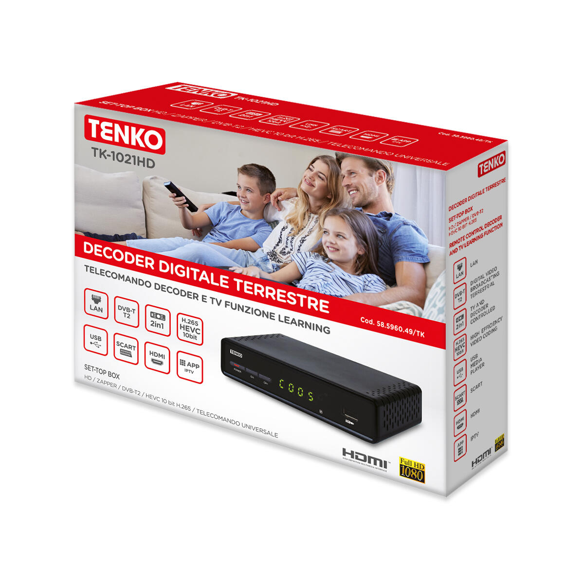 Decoder TK-1021HD | Leroy Merlin