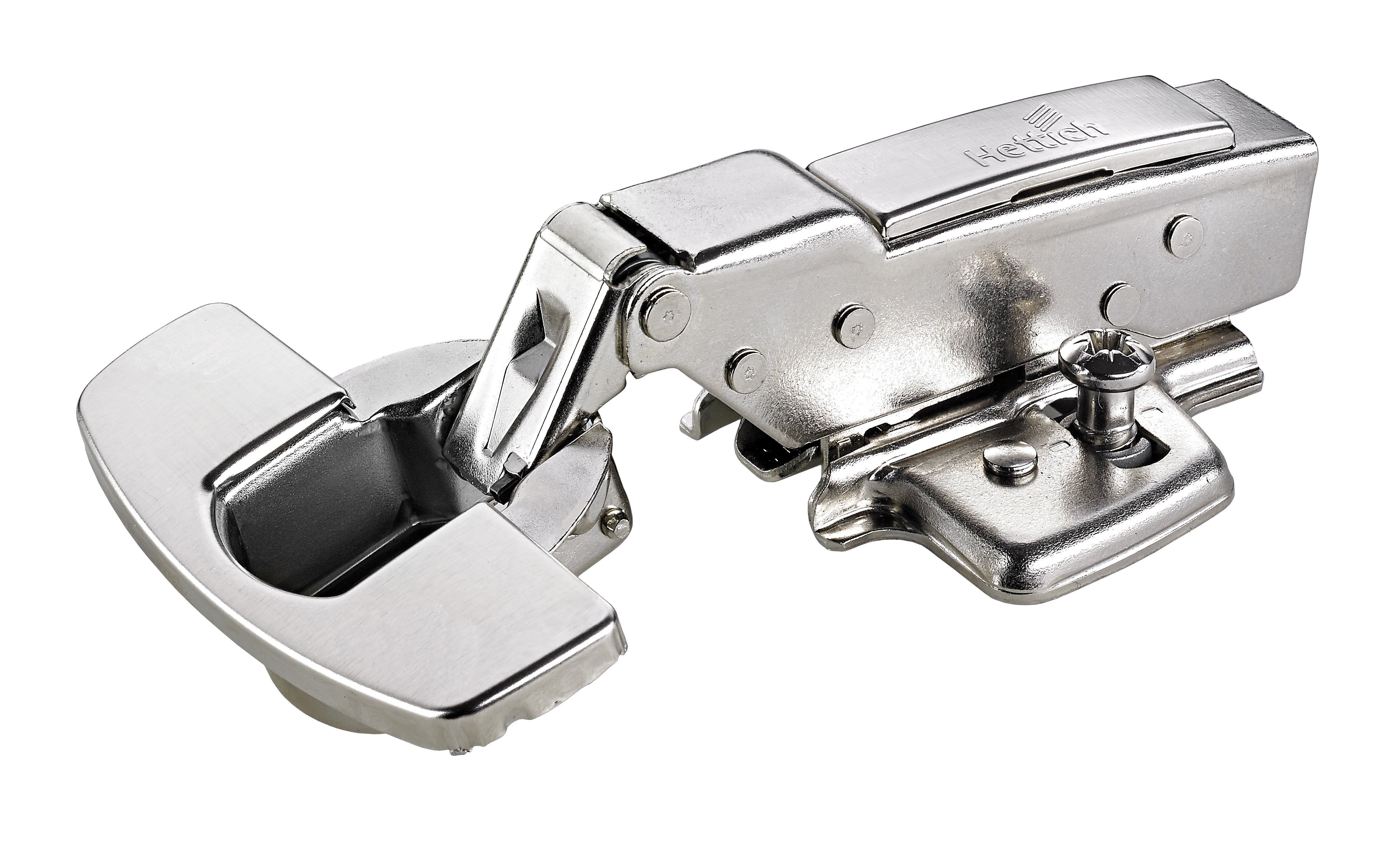 2 charnières invisibles Ø35 mm, demi-recouvrement, 110° | Leroy Merlin