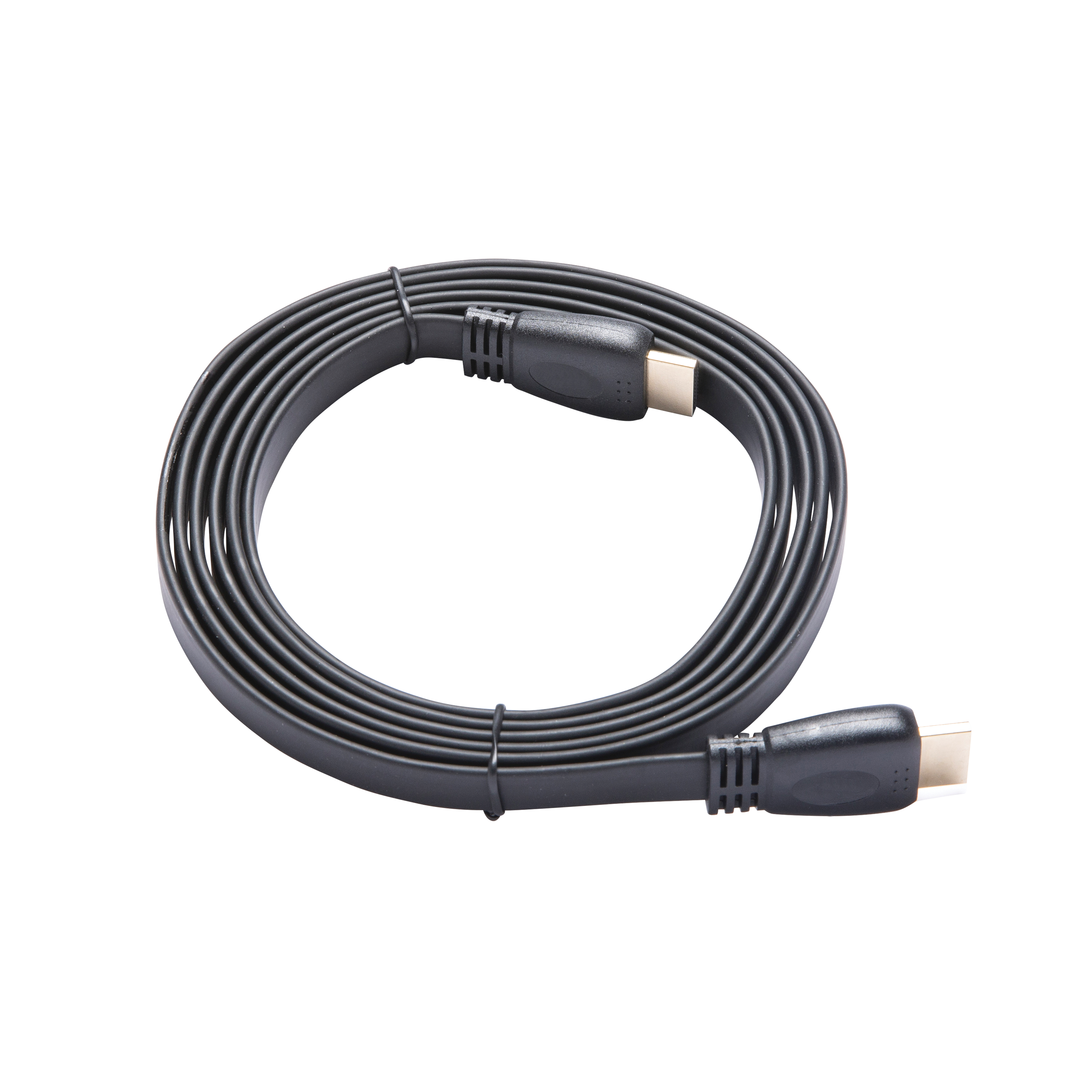 Câble plat HDMI 2.0 PVC, 2m, noir, Lexman | Leroy Merlin