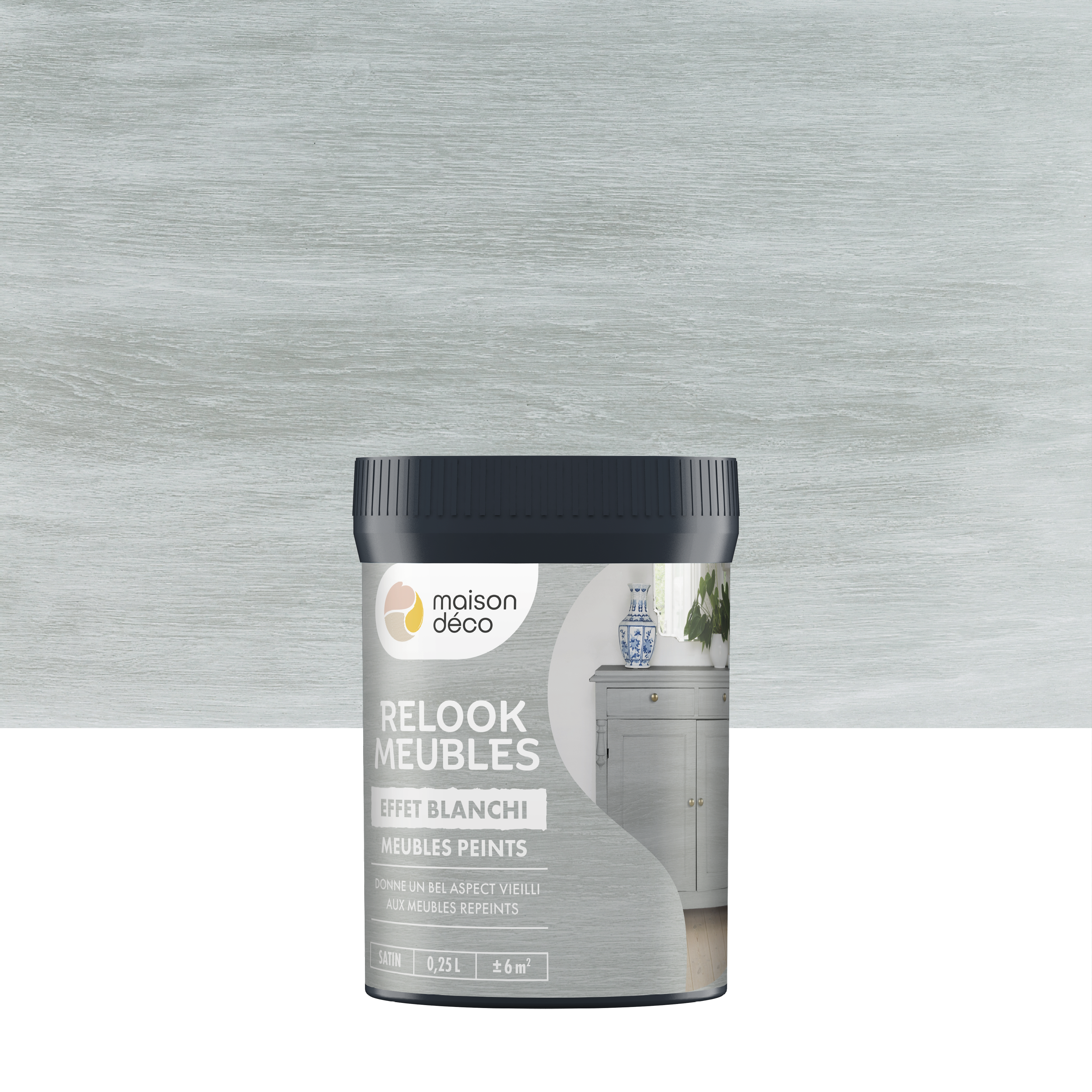 Gel blanchi Relook meubles MAISON DECO blanc 250 ml | Leroy Merlin