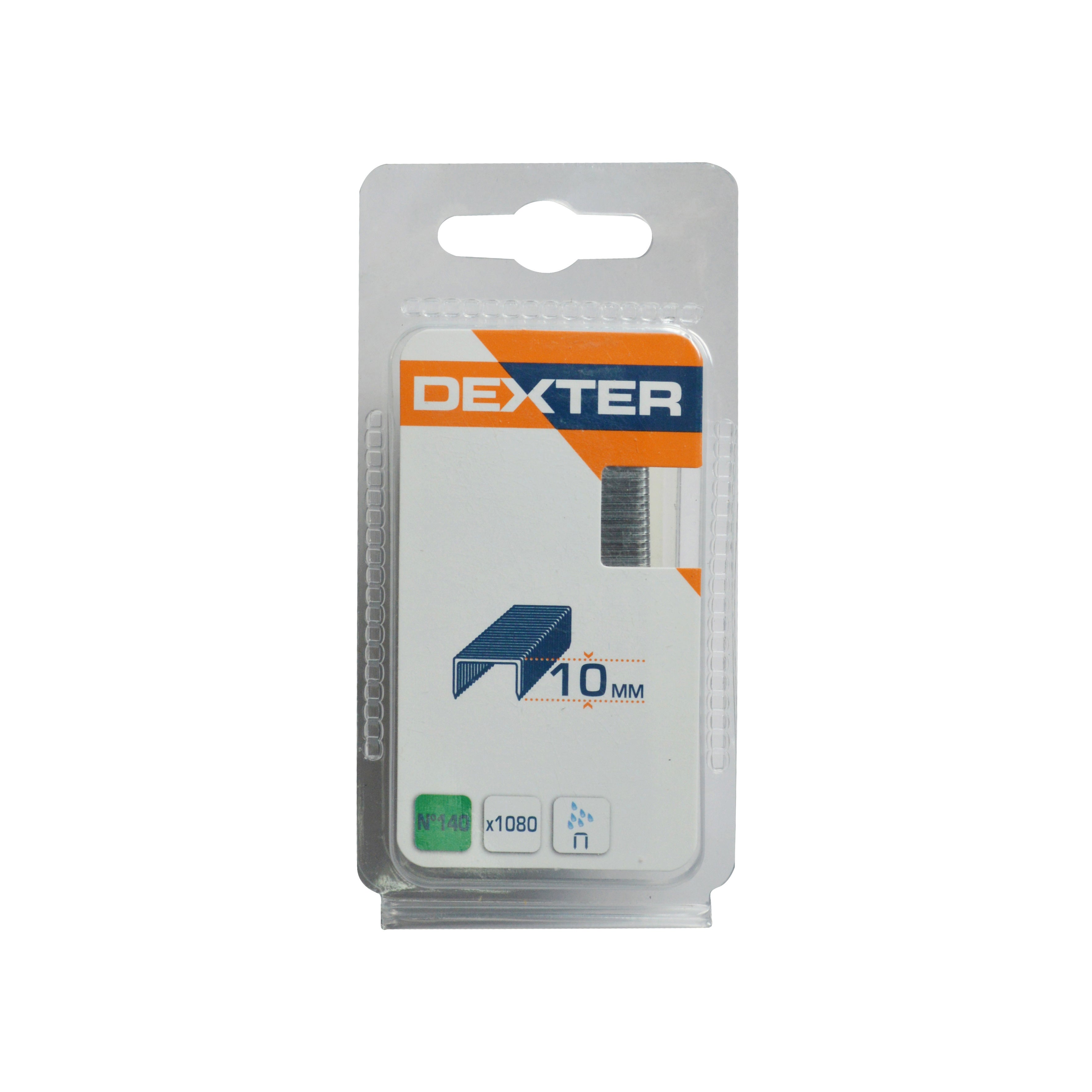 Lot de 1080 agrafes DEXTER N°140, 10 mm | Leroy Merlin