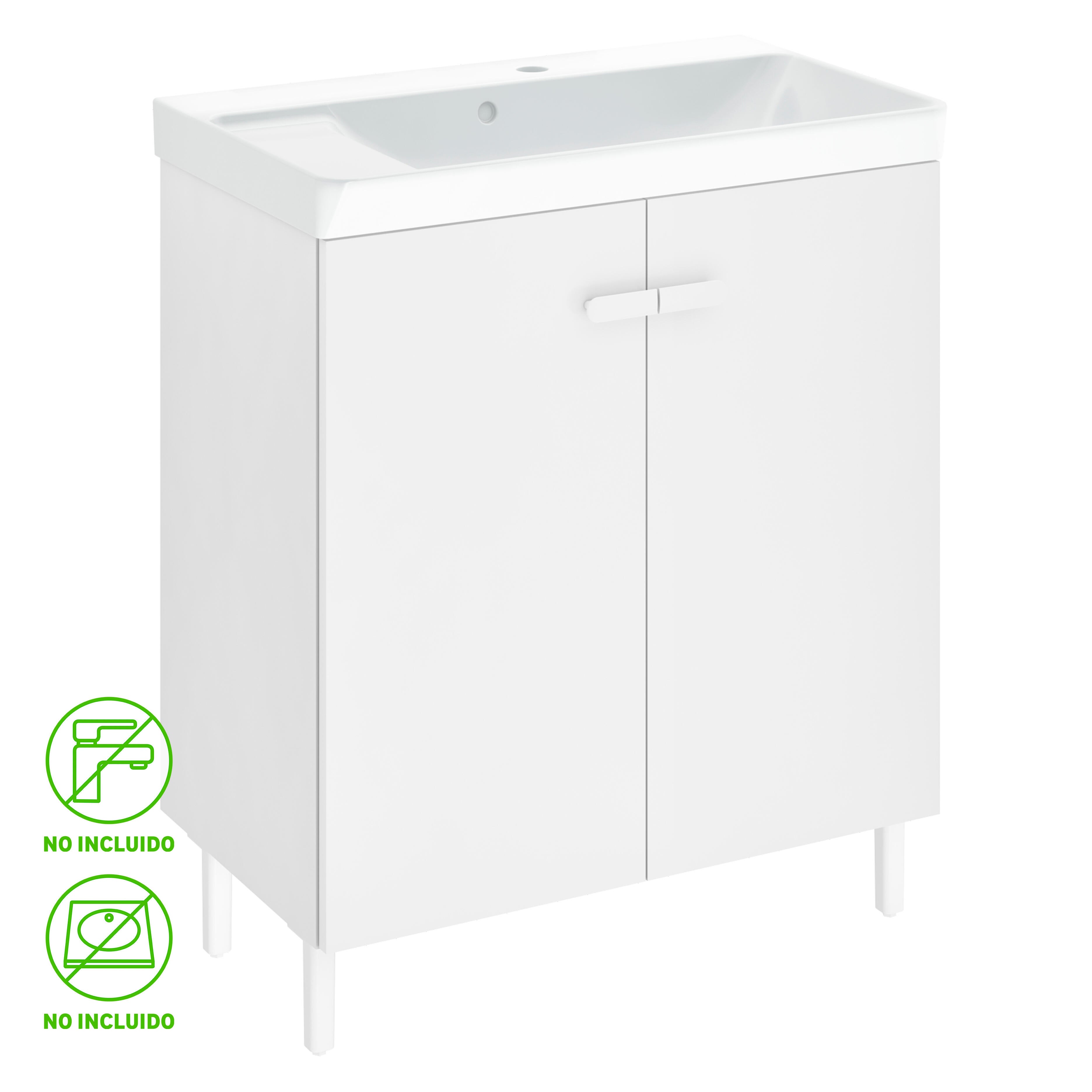 Mueble de baño Easy blanco 70x40 cm | Leroy Merlin