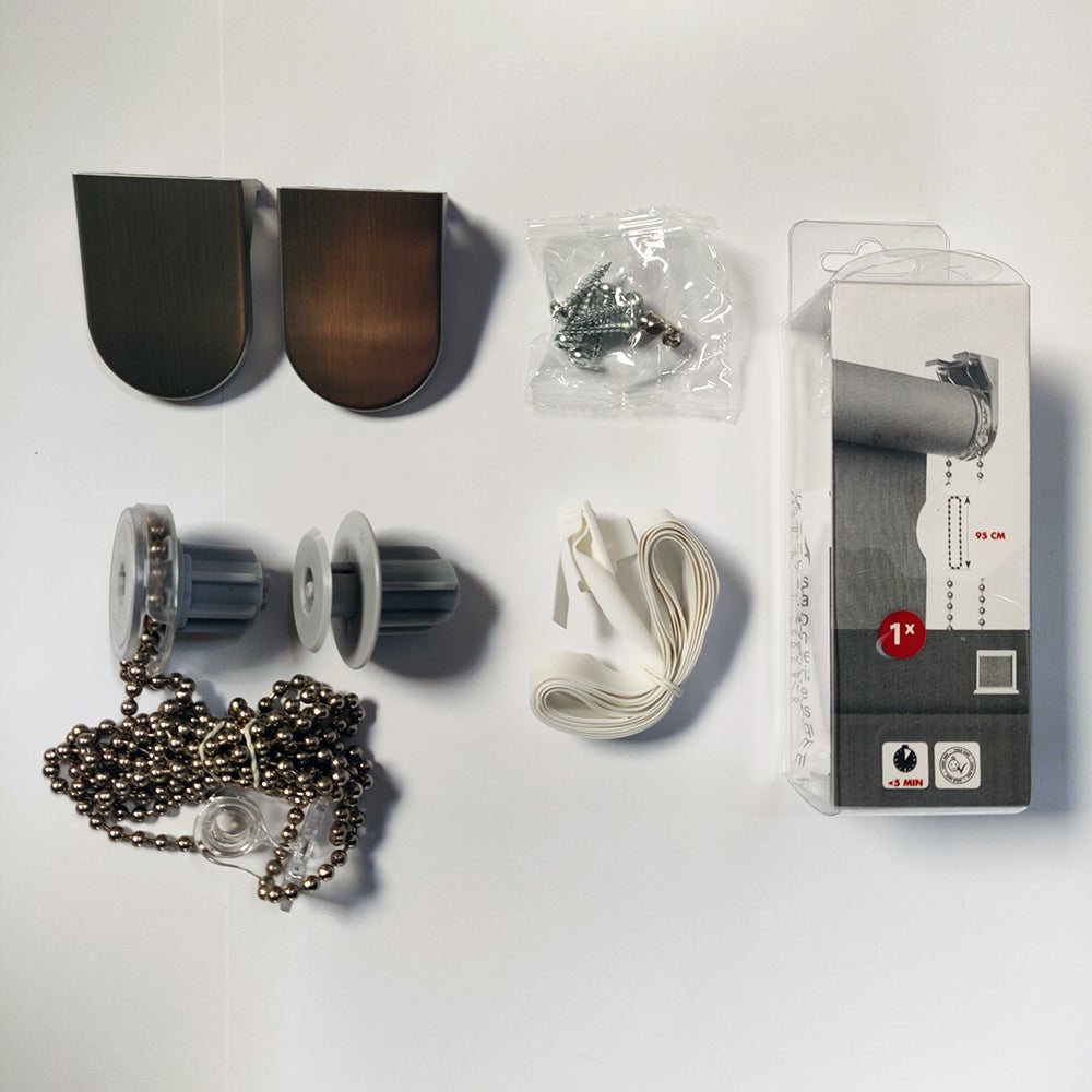 Mécanisme chromé pour store enrouleur diamètre 25 mm | Leroy Merlin