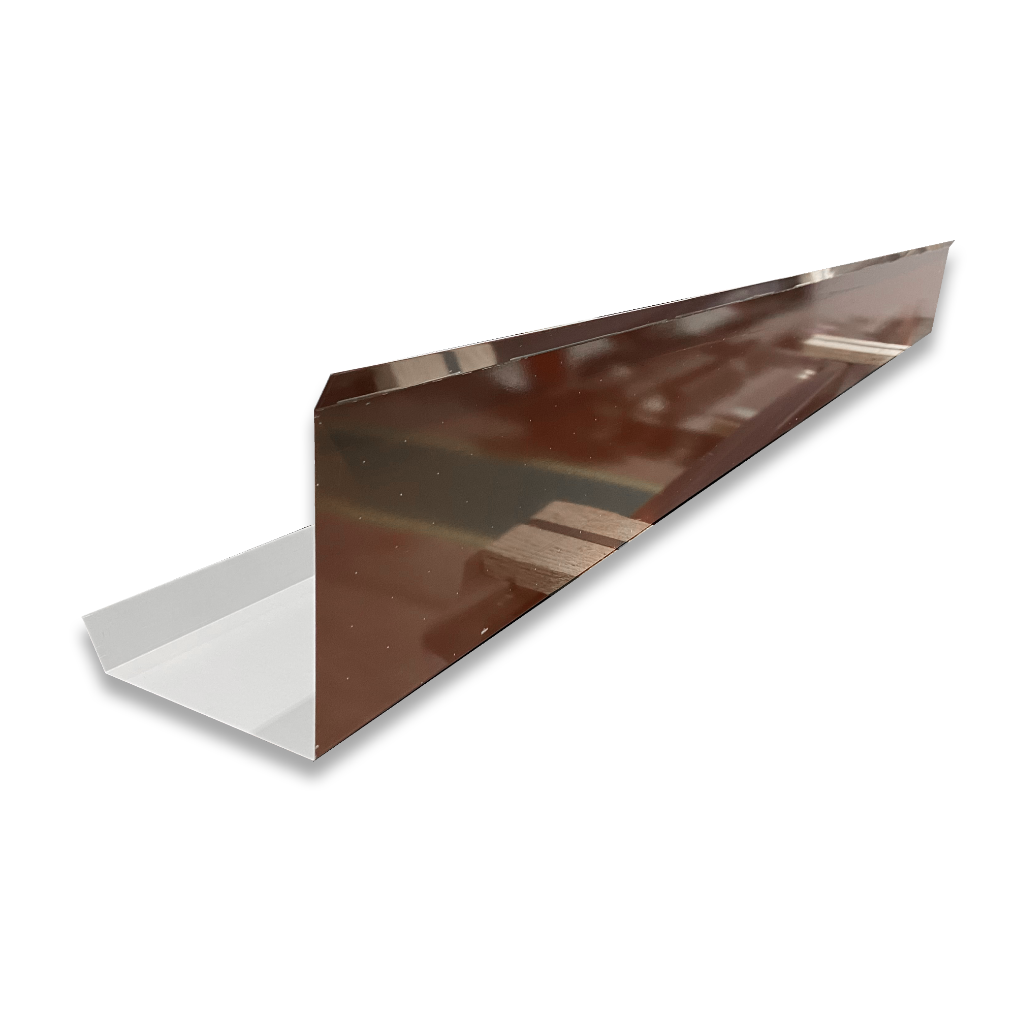 Rive acier terracota, L. 1.2m | Leroy Merlin