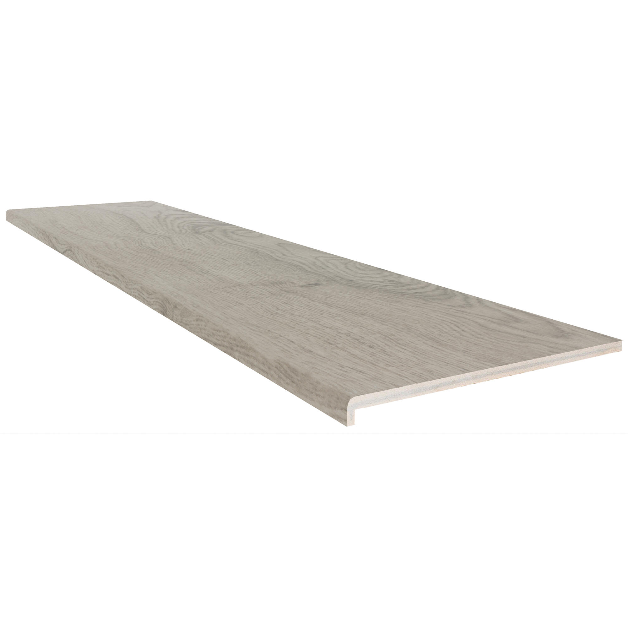 Peldaño gres extrusionado Kala efecto madera gris 120x32cm espesor 9mm ...