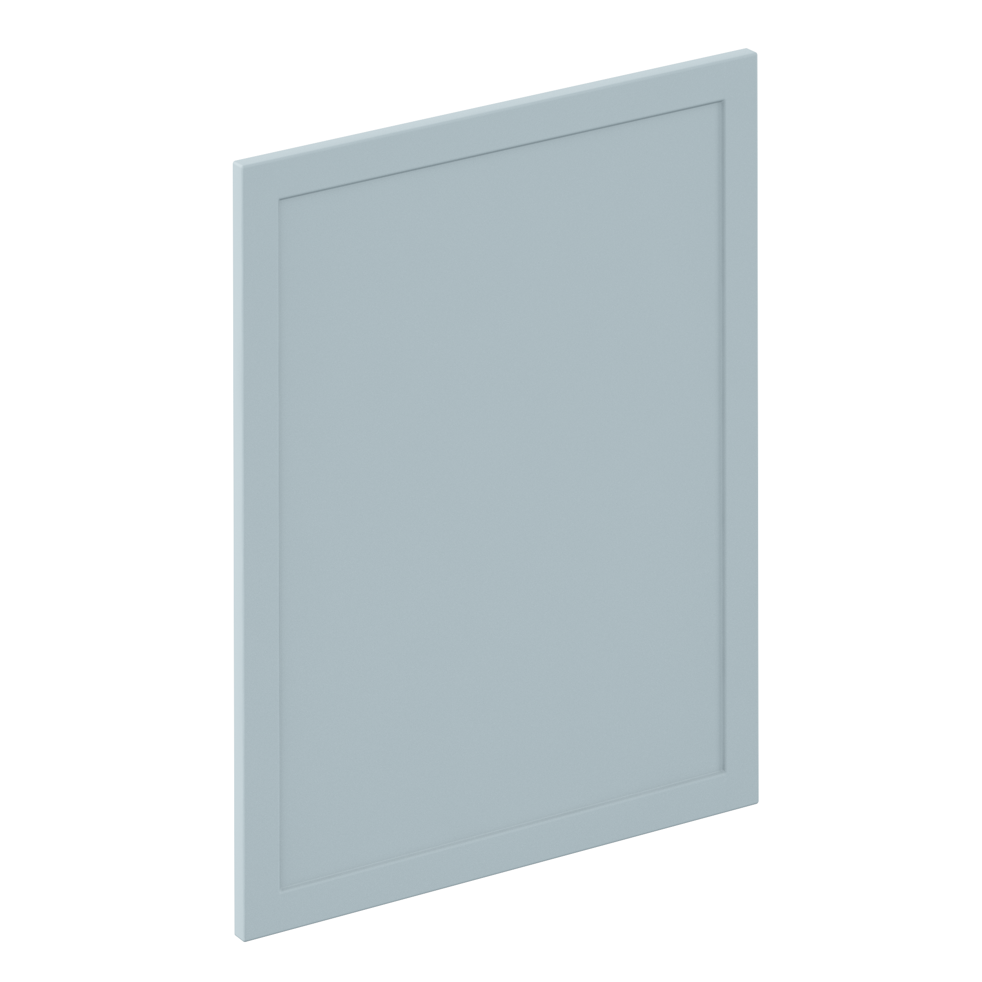 Façade de tiroir de cuisine Newport bleu clair mat H.76.5 x l.59.7 cm ...