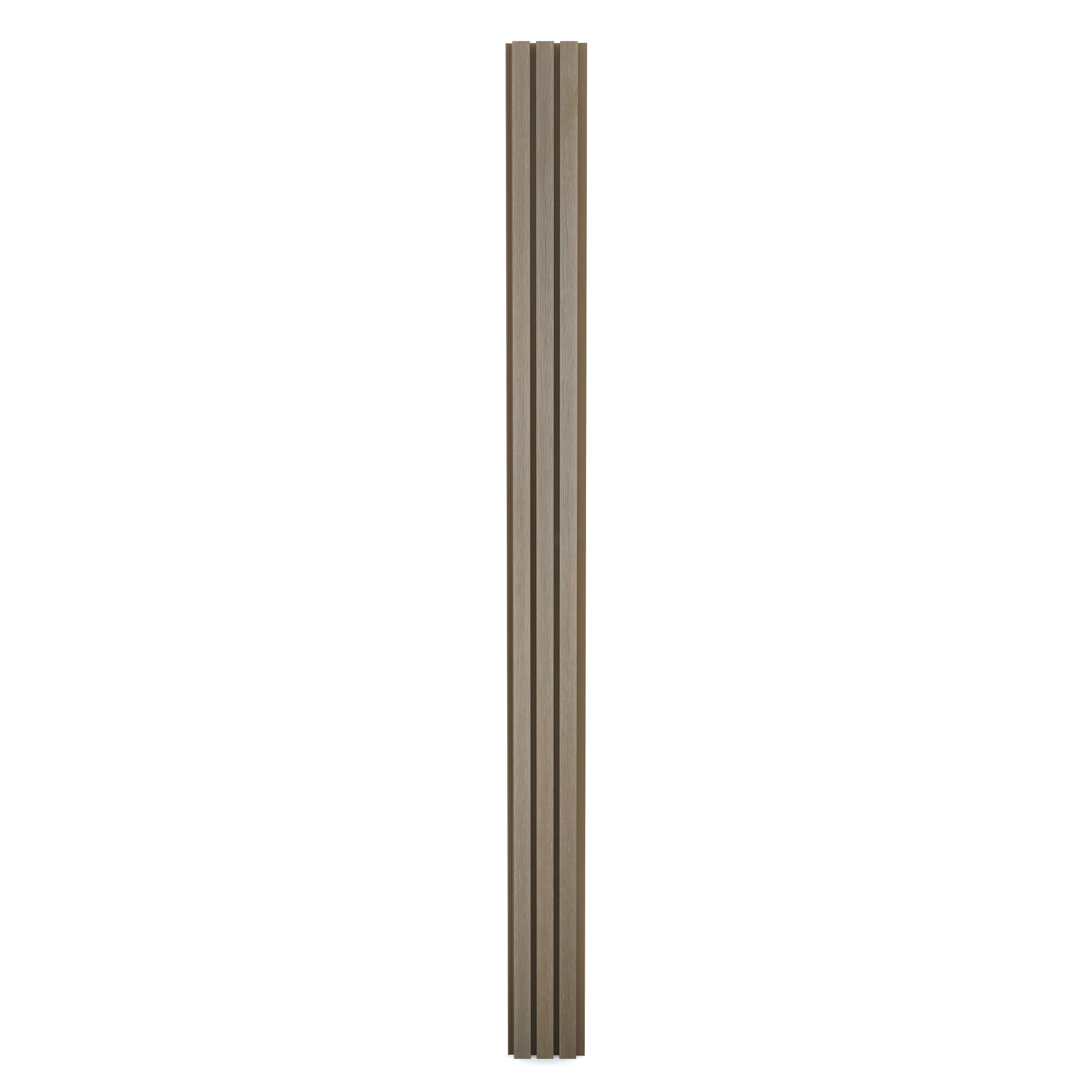 Lama para panel de composite chocolate 220 x 17 x 2,8 cm | Leroy Merlin