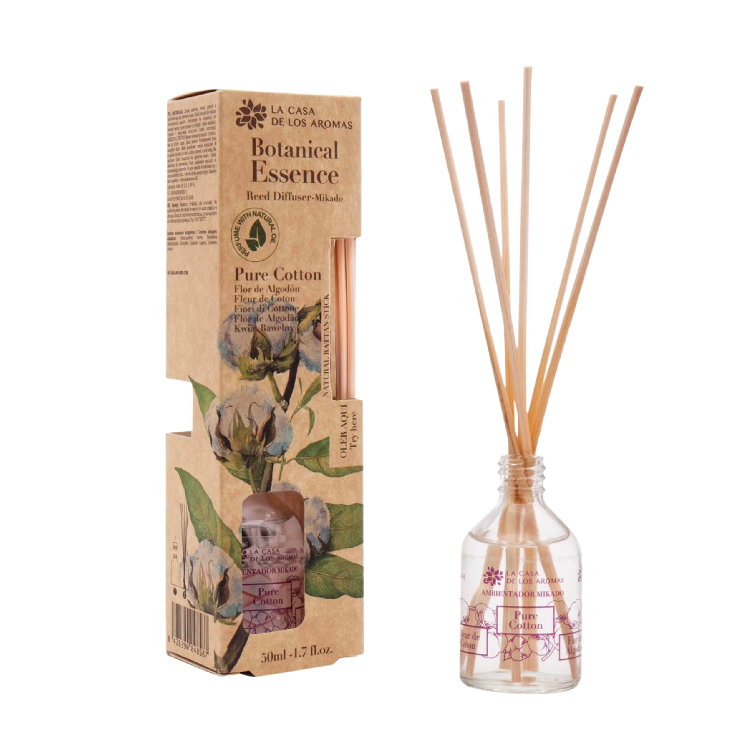 Dyfuzor zapachowy Kwiat Bawełny 50 ml La Casa de los Aromas - Leroy Merlin