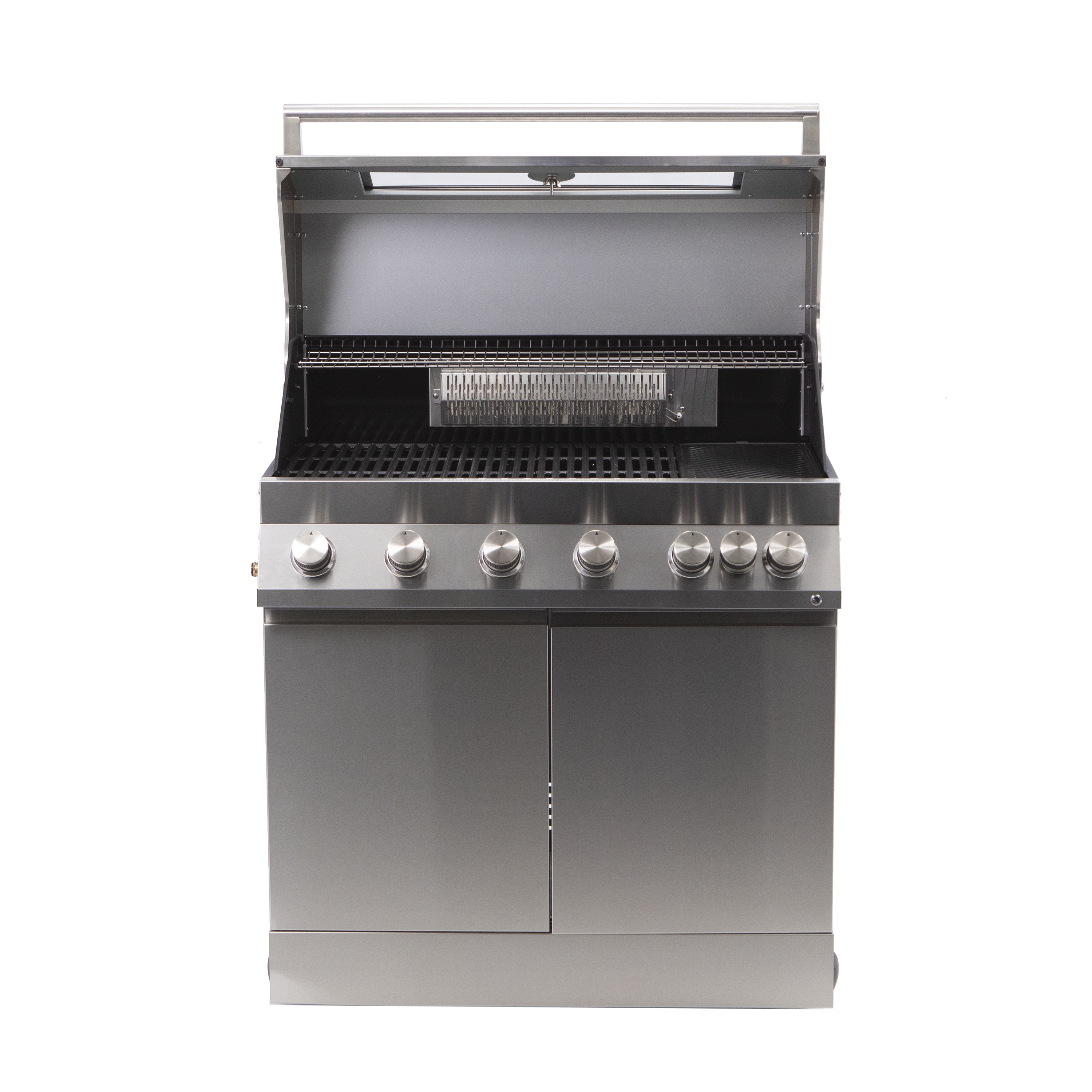 Module barbecue à gaz 6+1 brûleurs pour cuisine extérieure NATERIAL Ilo ...