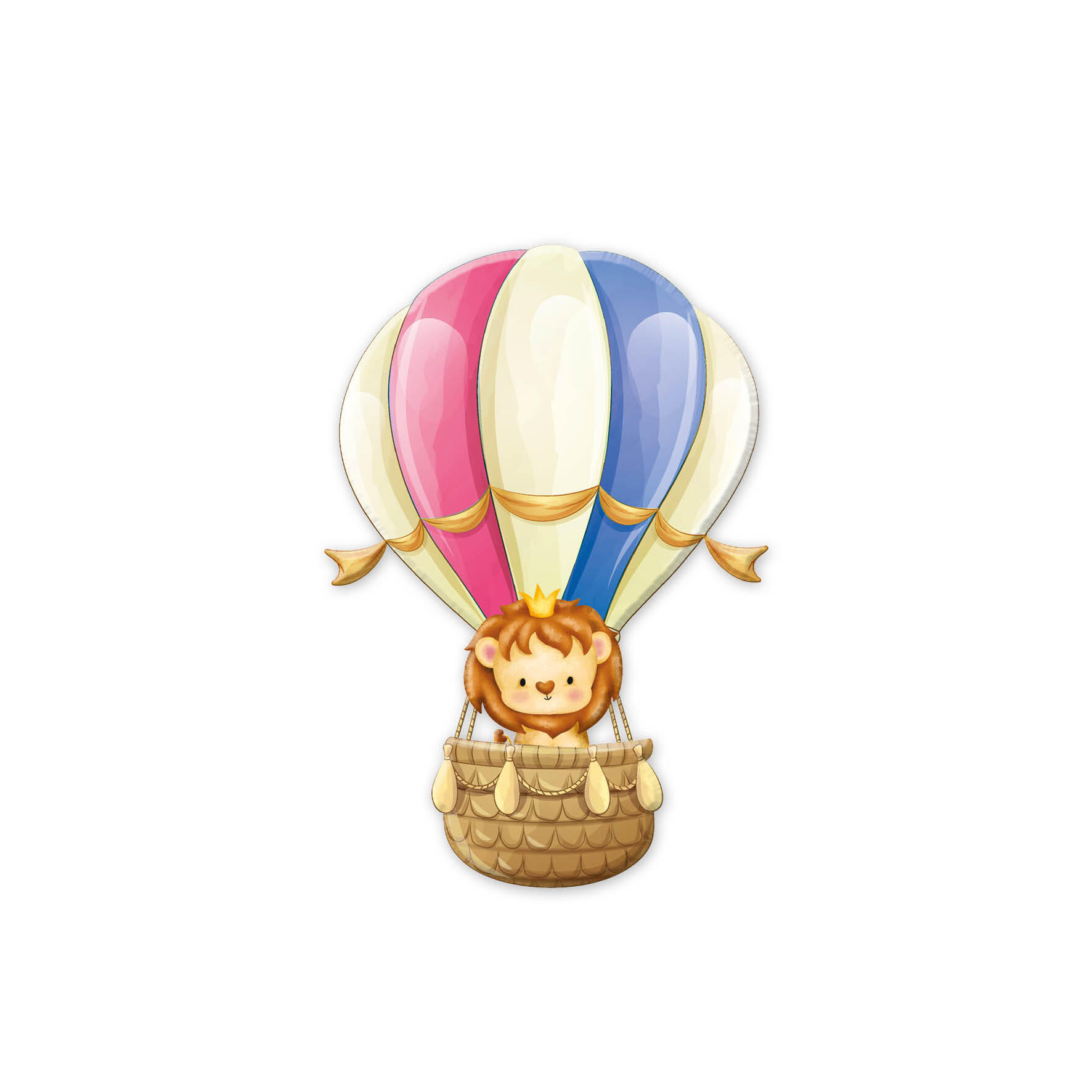 Decorazione da parete su mdf Leone, multicolore 13 x 20 cm | Leroy Merlin