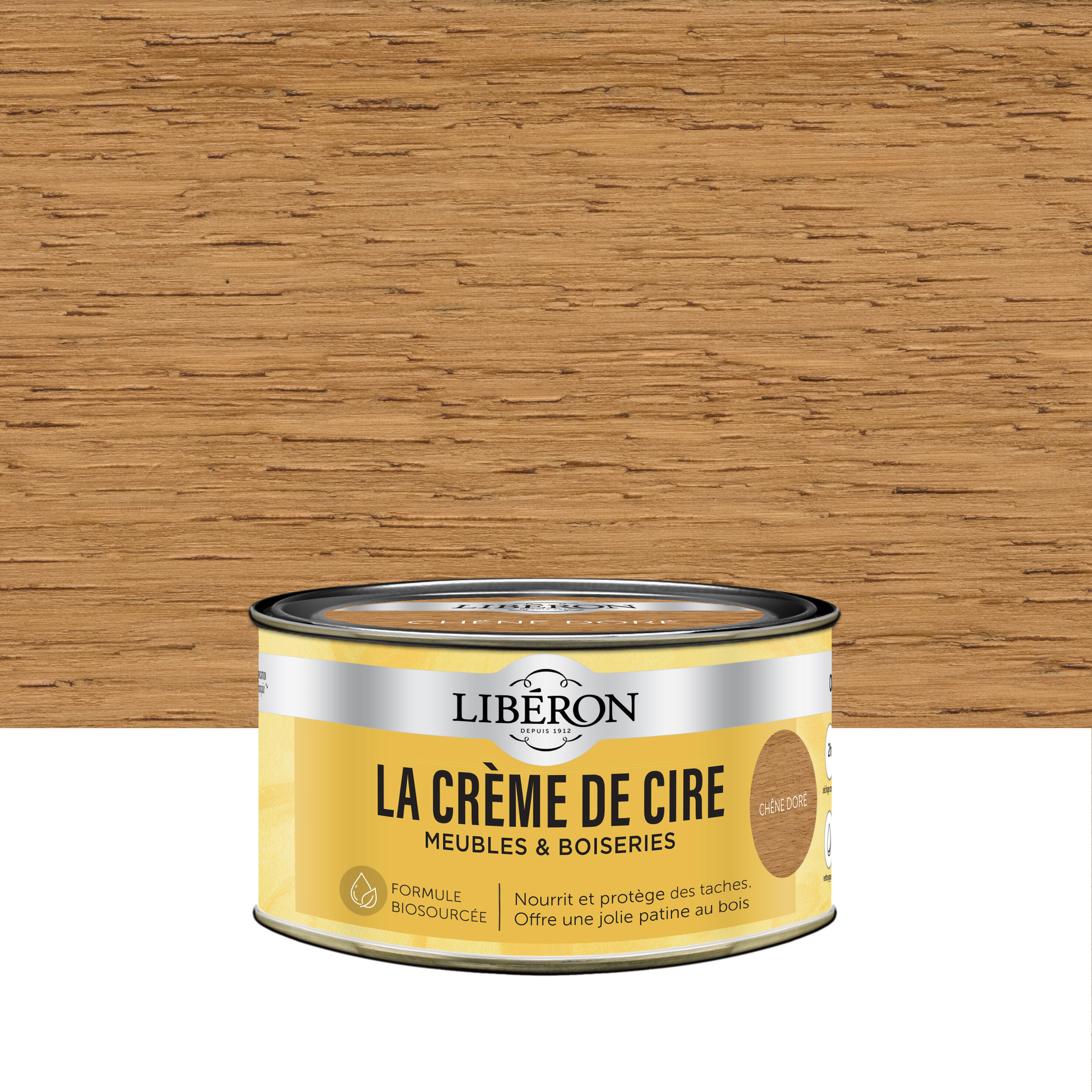 Cire LIBÉRON, chêne doré satiné, 0.25l | Leroy Merlin