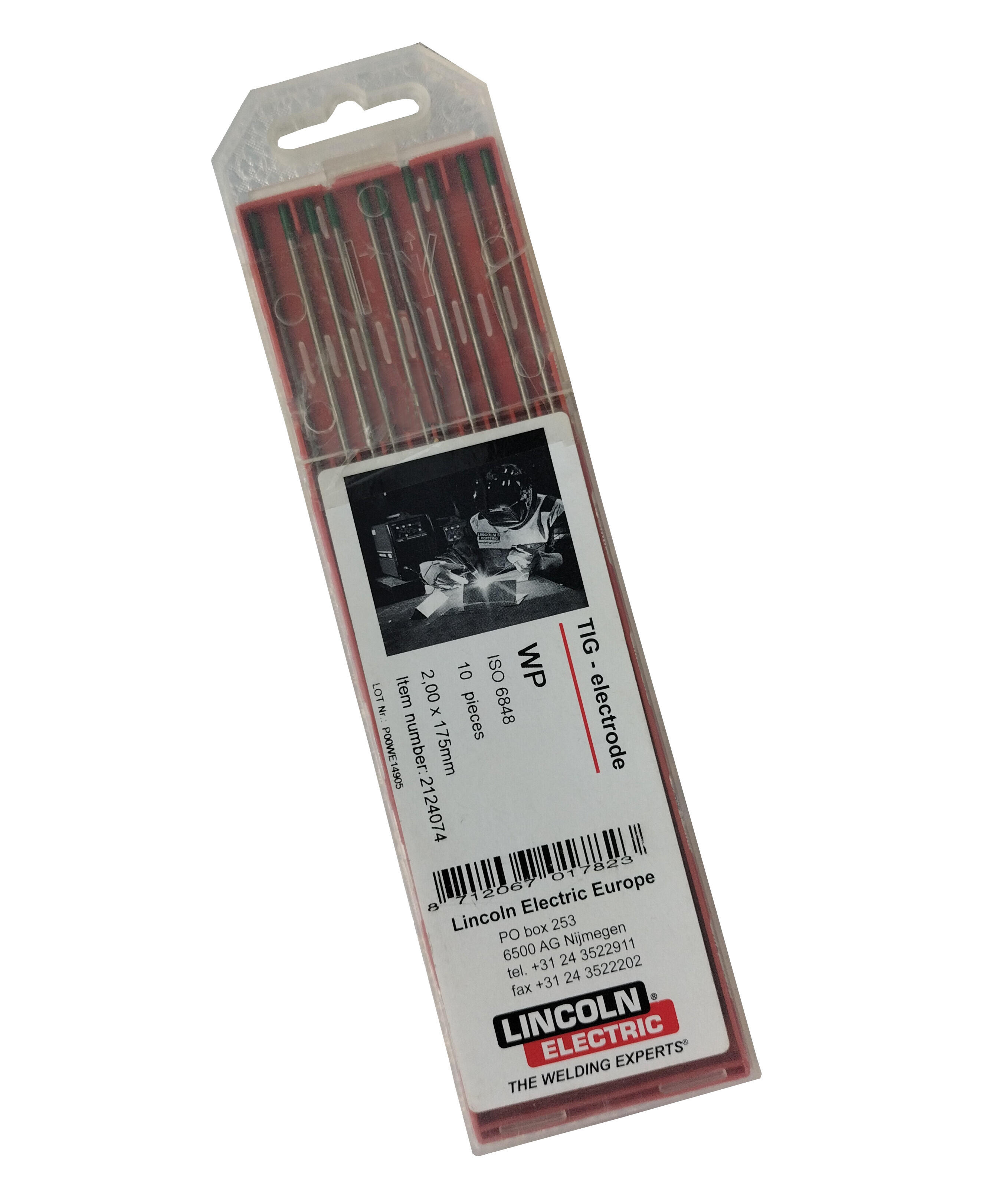 Pack 10 electrodos TUGSTENO 2 VERDE | Leroy Merlin