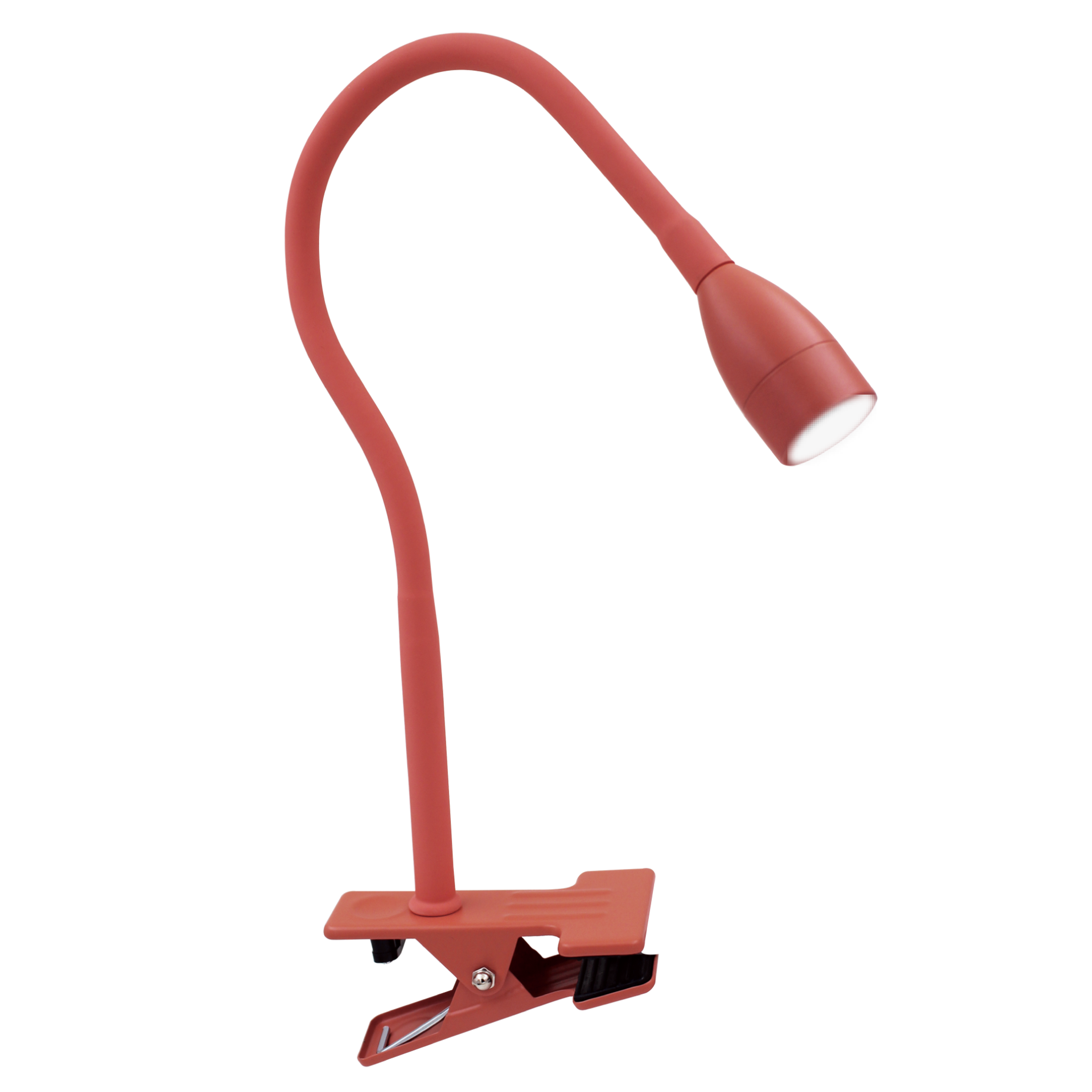 Lampe de bureau Gao, fer, rose, H.35 cm, INSPIRELED | Leroy Merlin