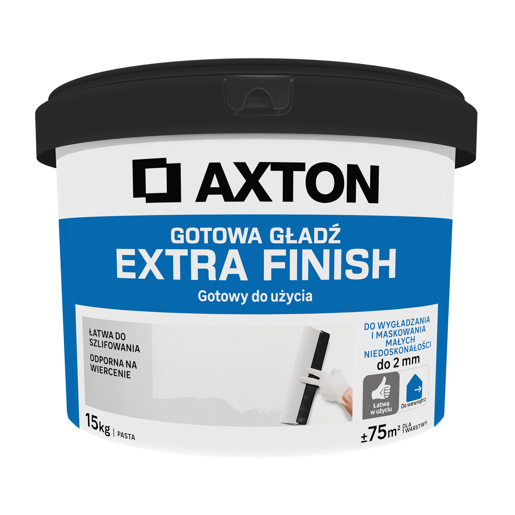 Gładź Extra Finish 15 kg Axton - Leroy Merlin