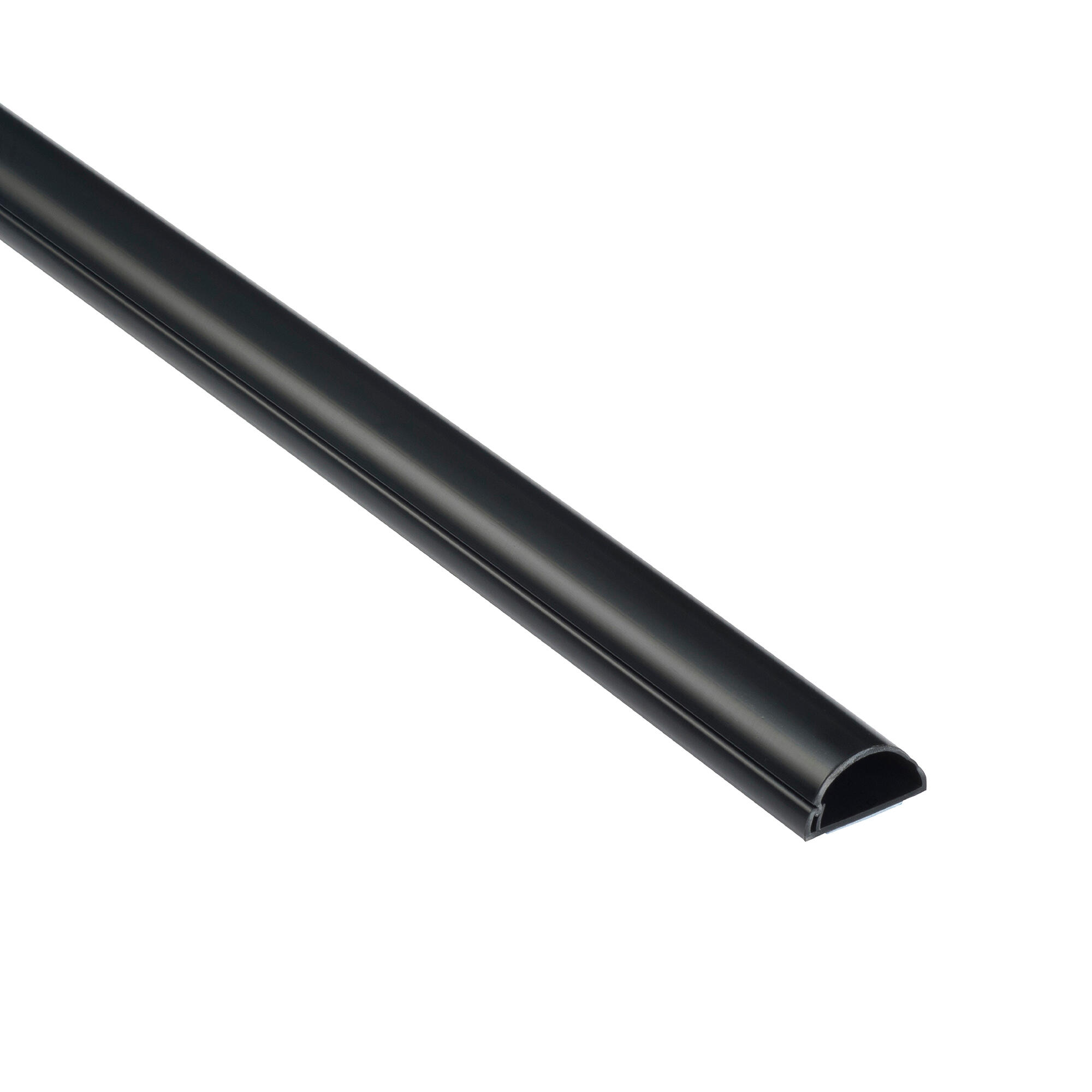 Canaleta decorativa adhesiva D-LINE 20X10 de 2 metros color negro ...