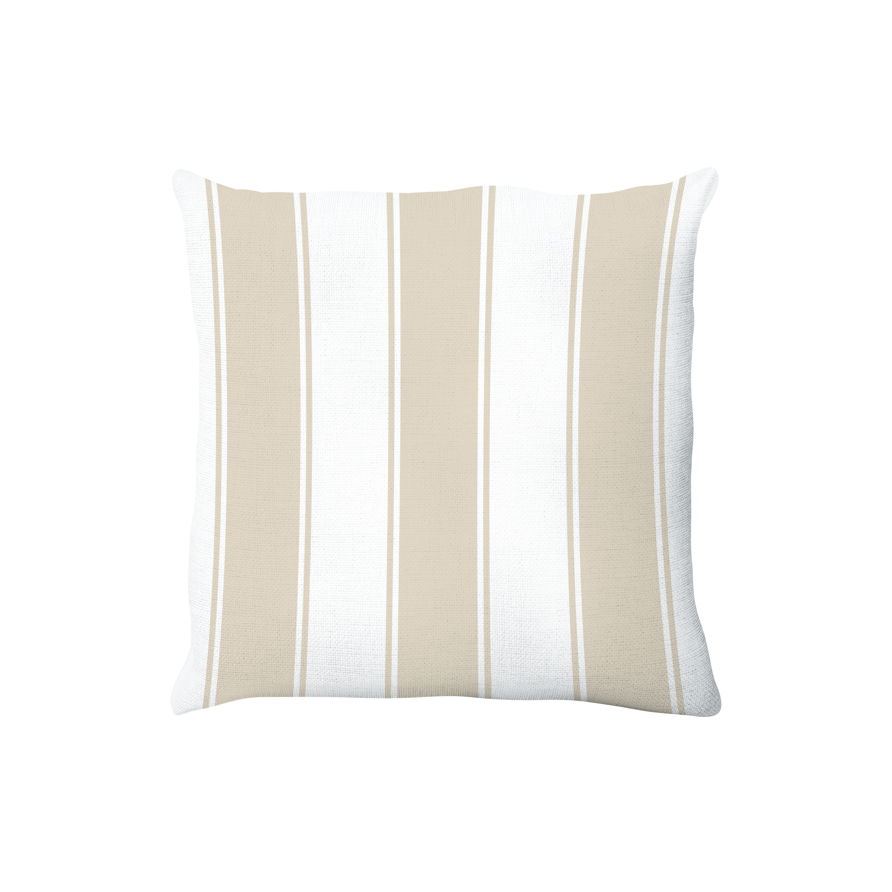 Cojín decorativo de jardín NATERIAL rayas beige 45x45 cm | Leroy Merlin