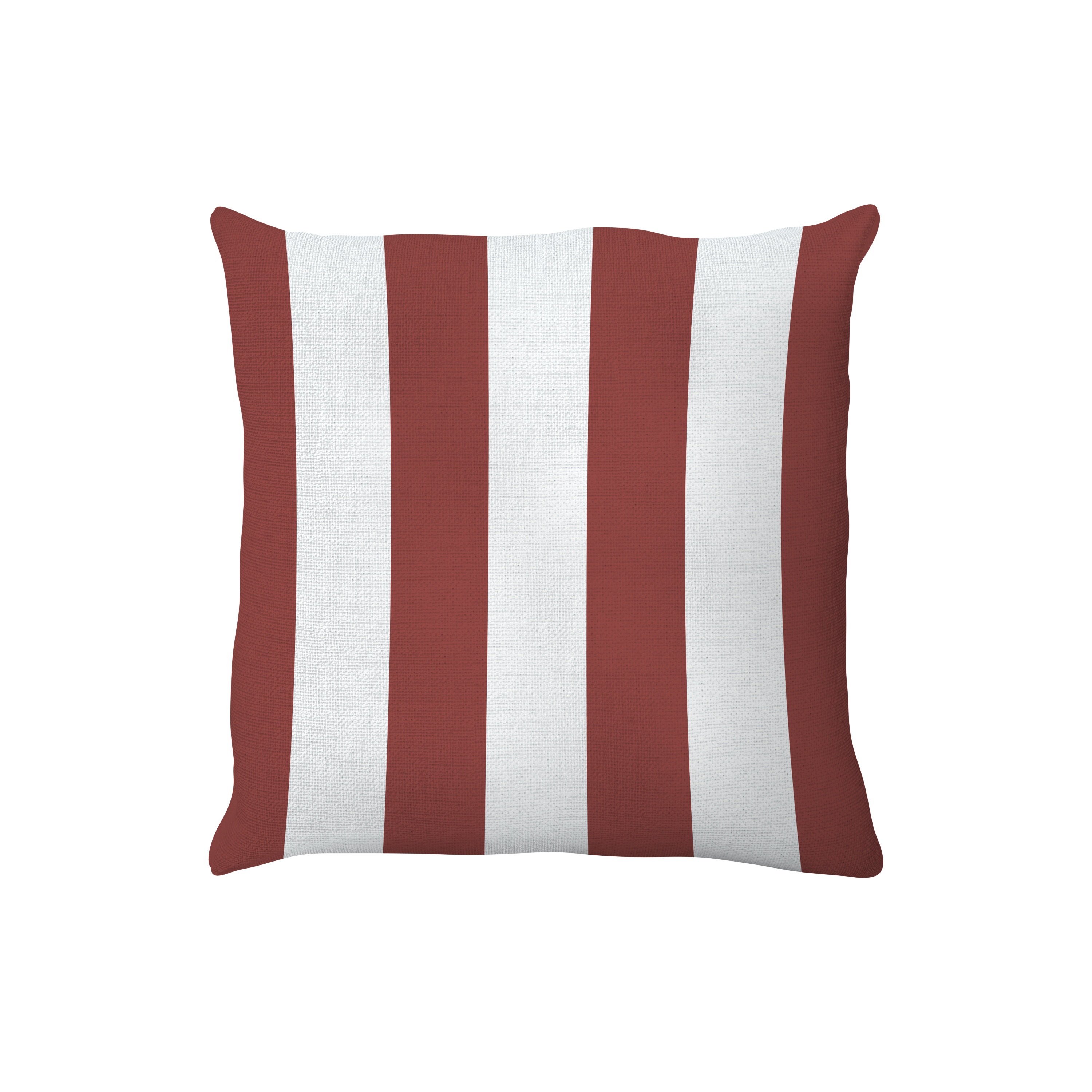 Cojín decorativo de jardín NATERIAL rayas rojas 45x45 cm | Leroy Merlin