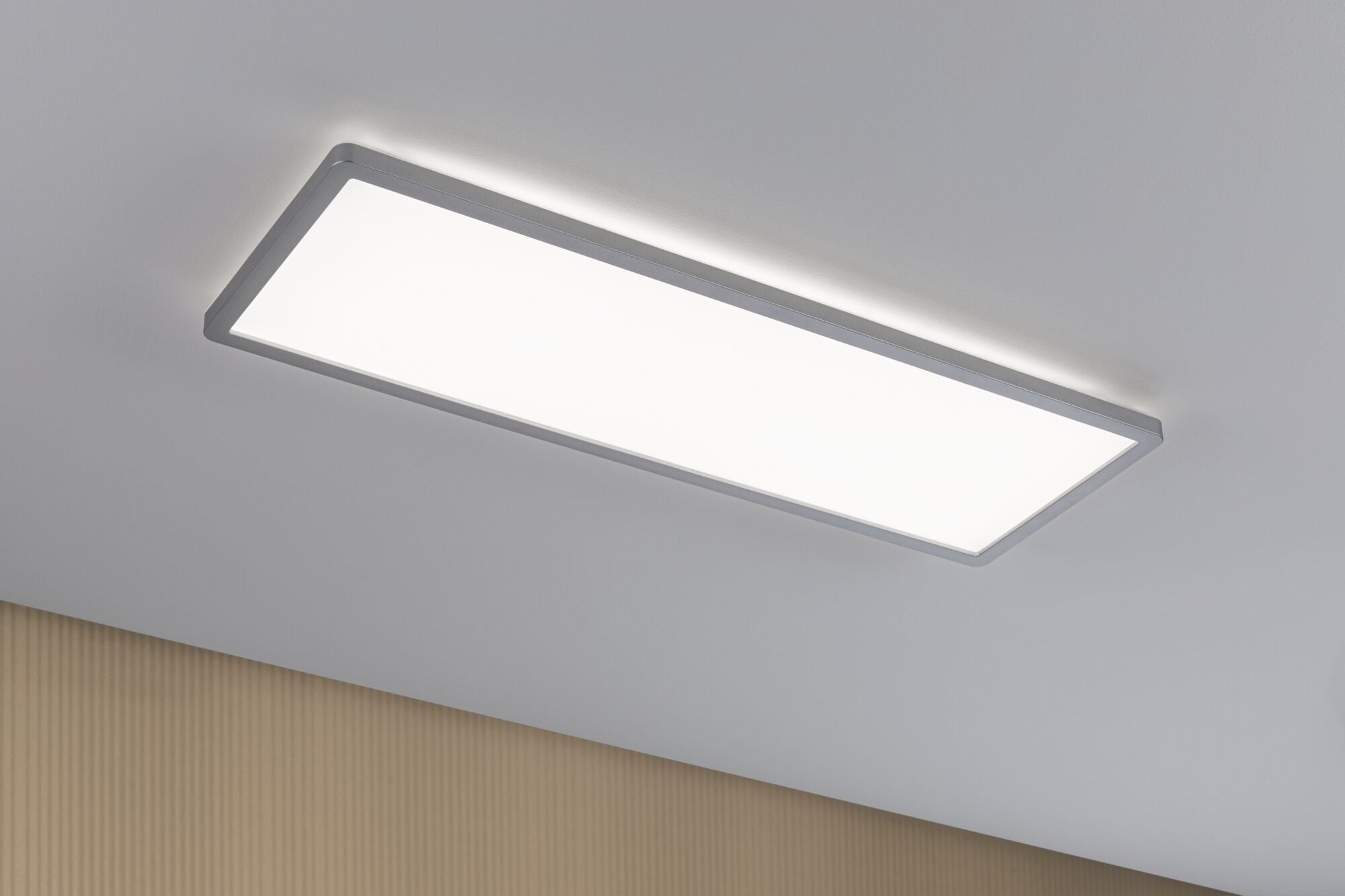 Panneau LED Atria 20x58 cm, blanc neutre, chrome PAULMANN | Leroy Merlin