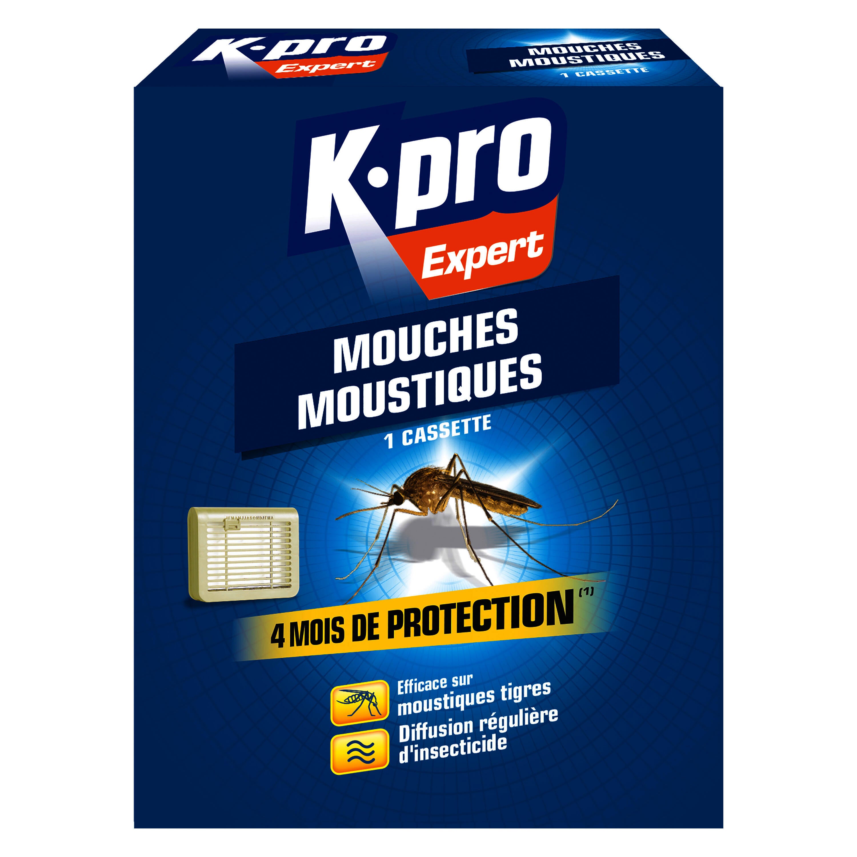 Insecticide cassette mouche et moustique K.PRO | Leroy Merlin