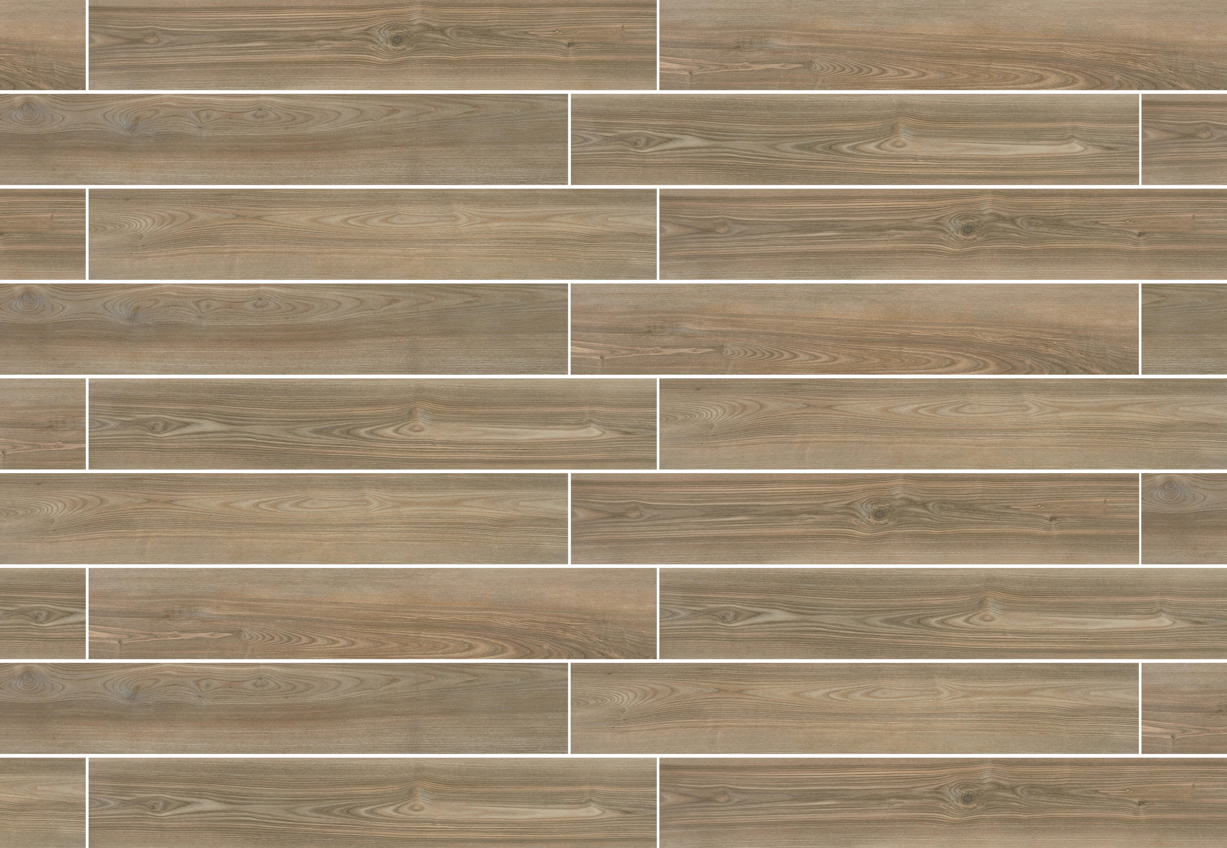 Suelo porcelánico New Colonial efecto madera almond 120x20 cm C1 ROCA ...