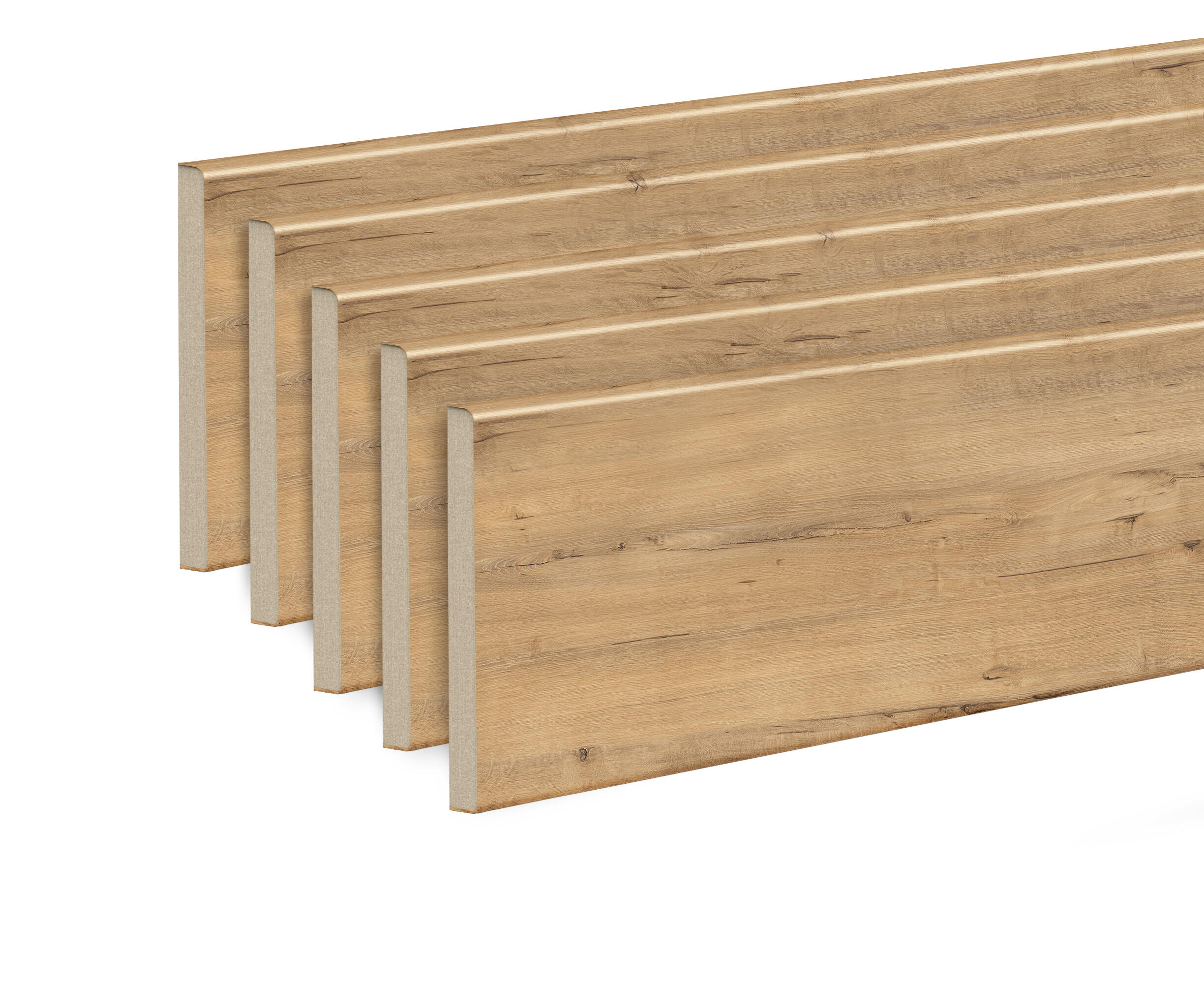 Kit couvre joint MDF Seville, 2200x60mm Ep.10 mm | Leroy Merlin