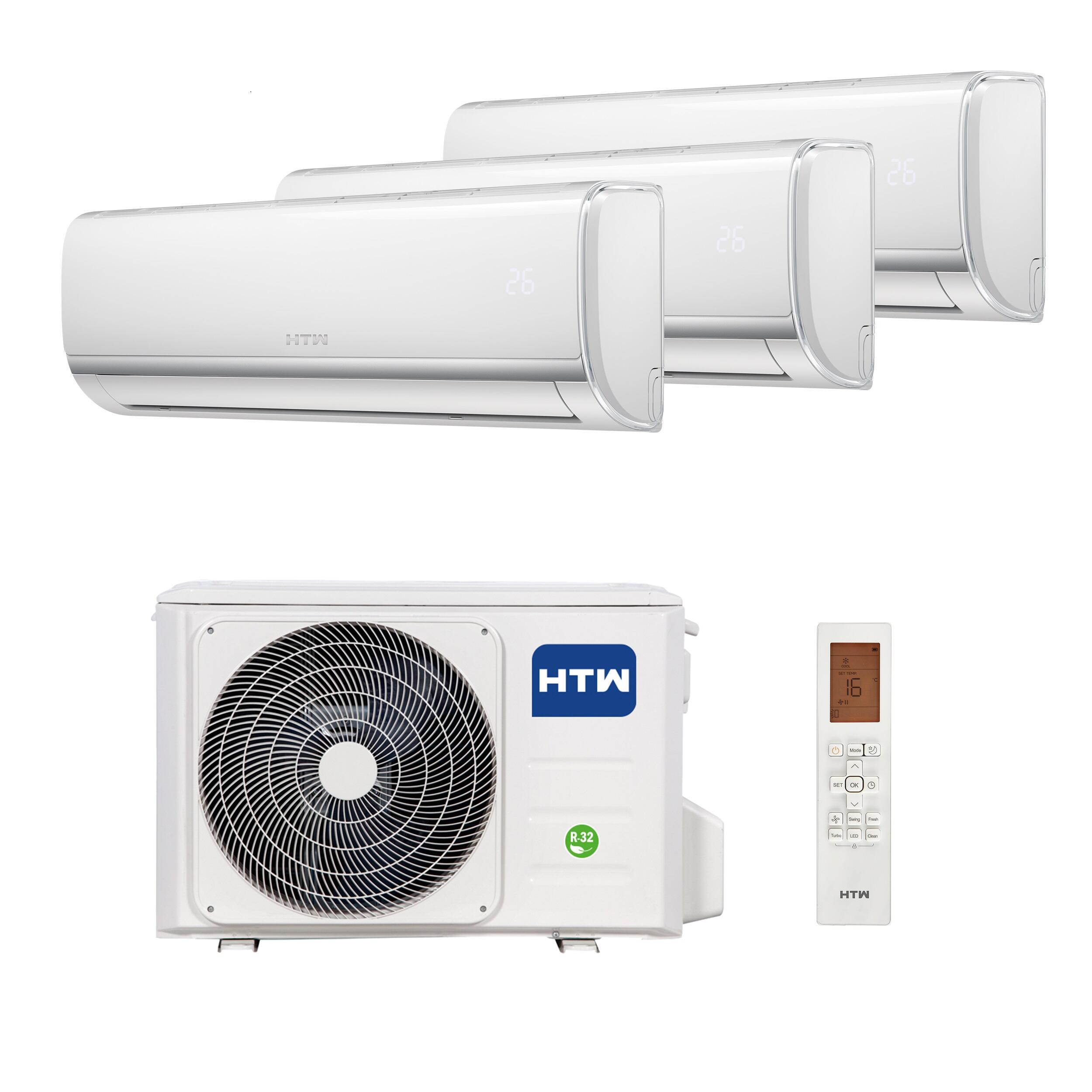 Aire acondicionado multisplit 3x1 HTW IX39B4 8KW 2x2000+3010 fg WIFI ...