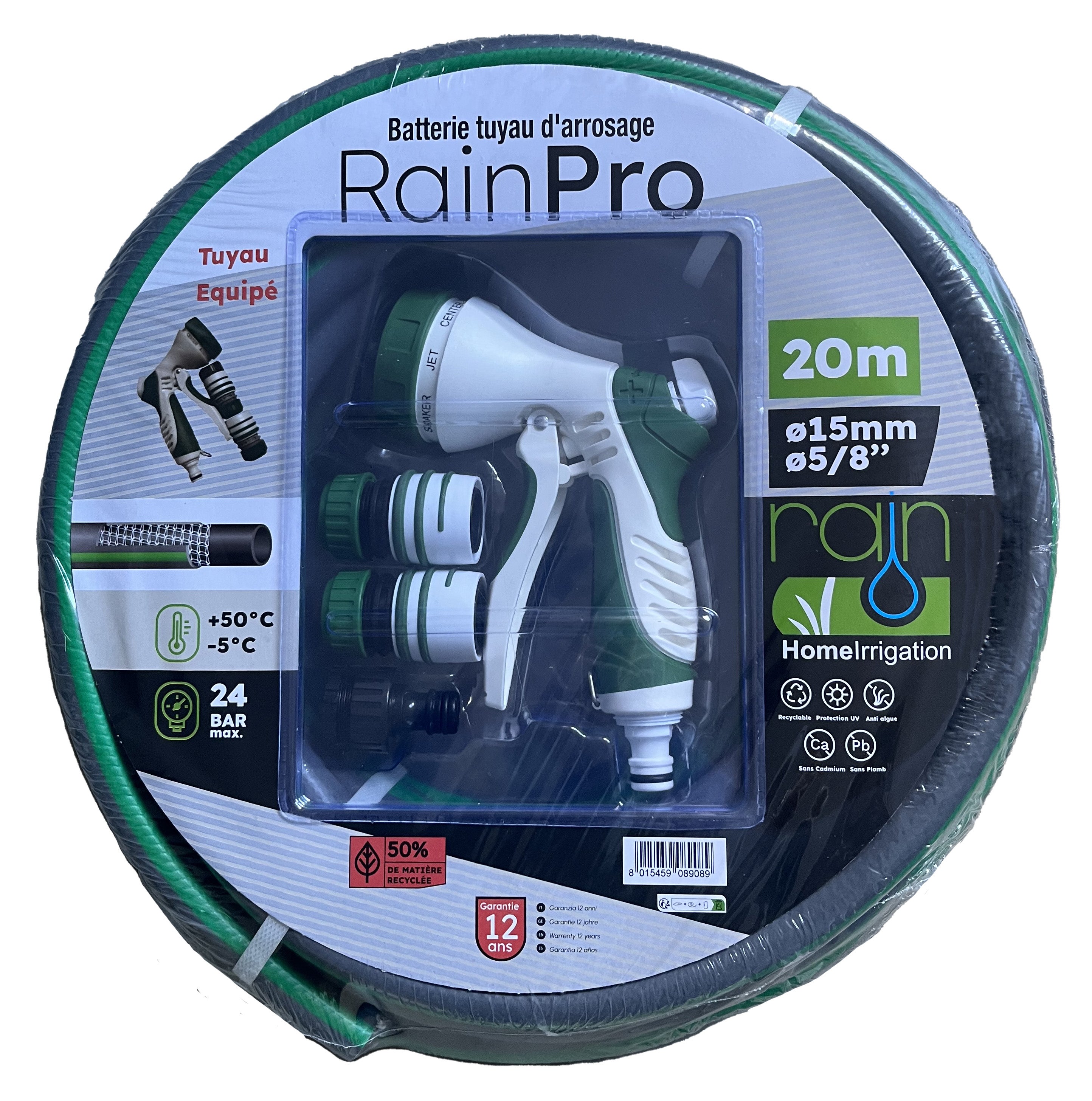 Tuyau d'arrosage RAIN HOME IRRIGATION 0101301520 | Leroy Merlin