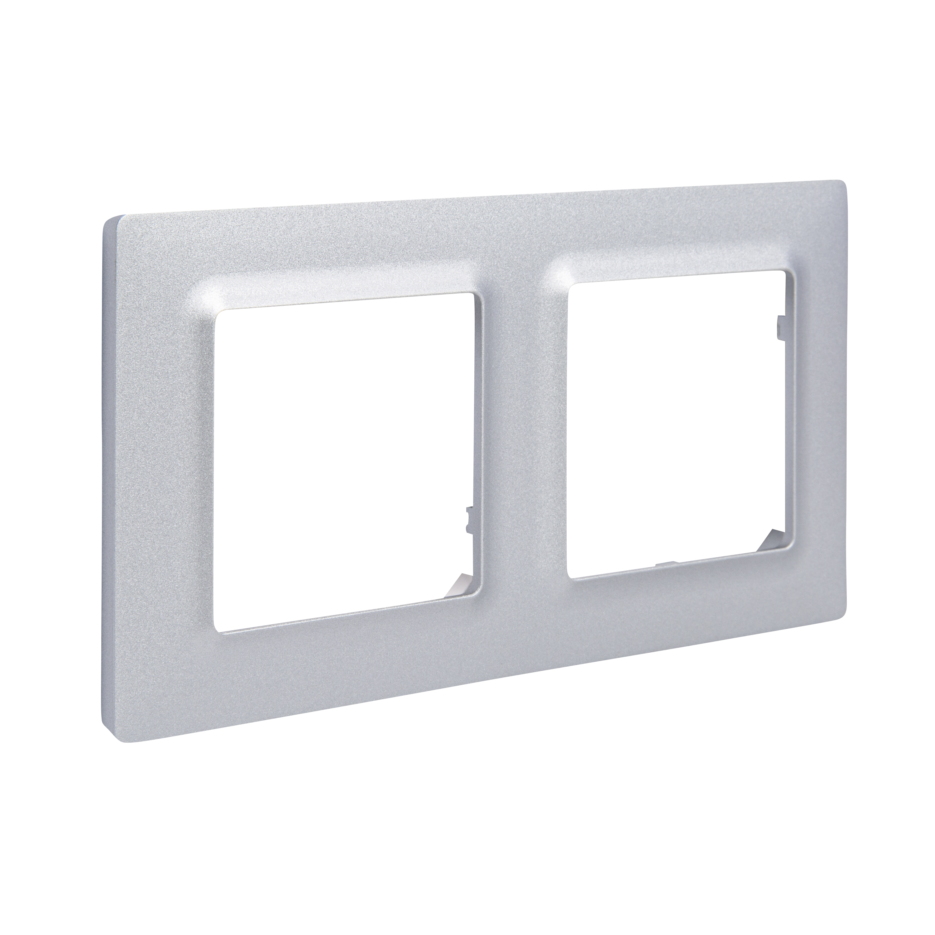 Enchufe e Interruptor completo LEXMAN Luxia plata | Leroy Merlin