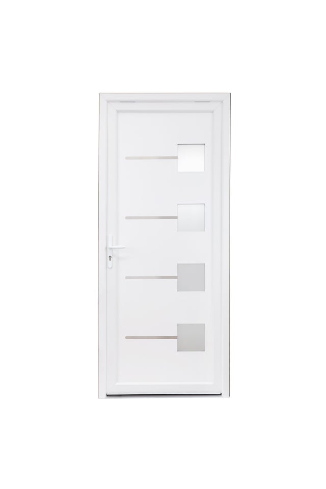 Porte d entrée pvc vitrée tarif au meilleur prix | Leroy Merlin