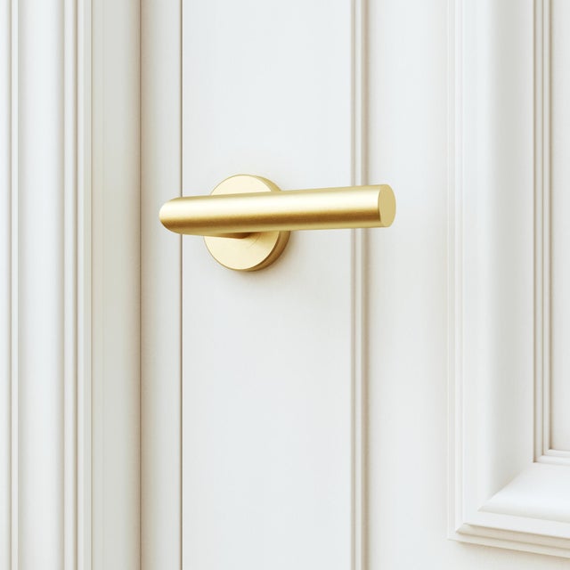 Poignee De Porte Laiton Brosse
