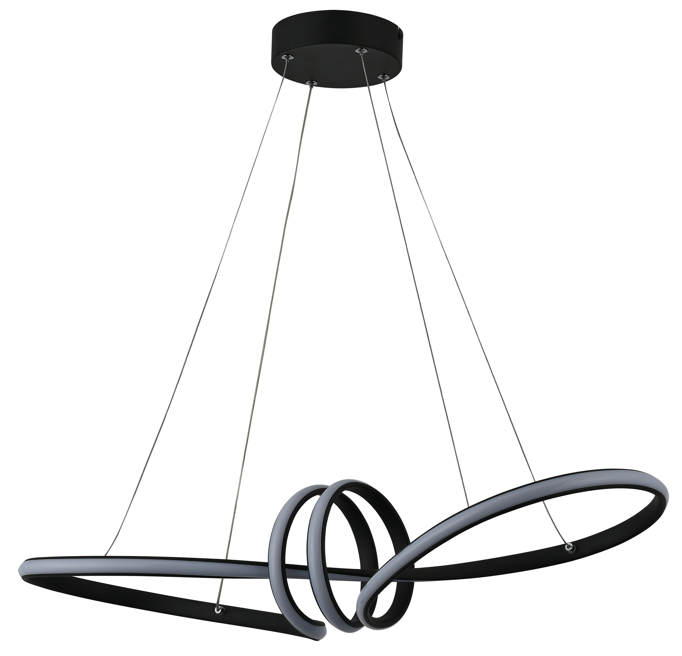 Lampa wisząca Canbera antracyt LED Reality - Leroy Merlin