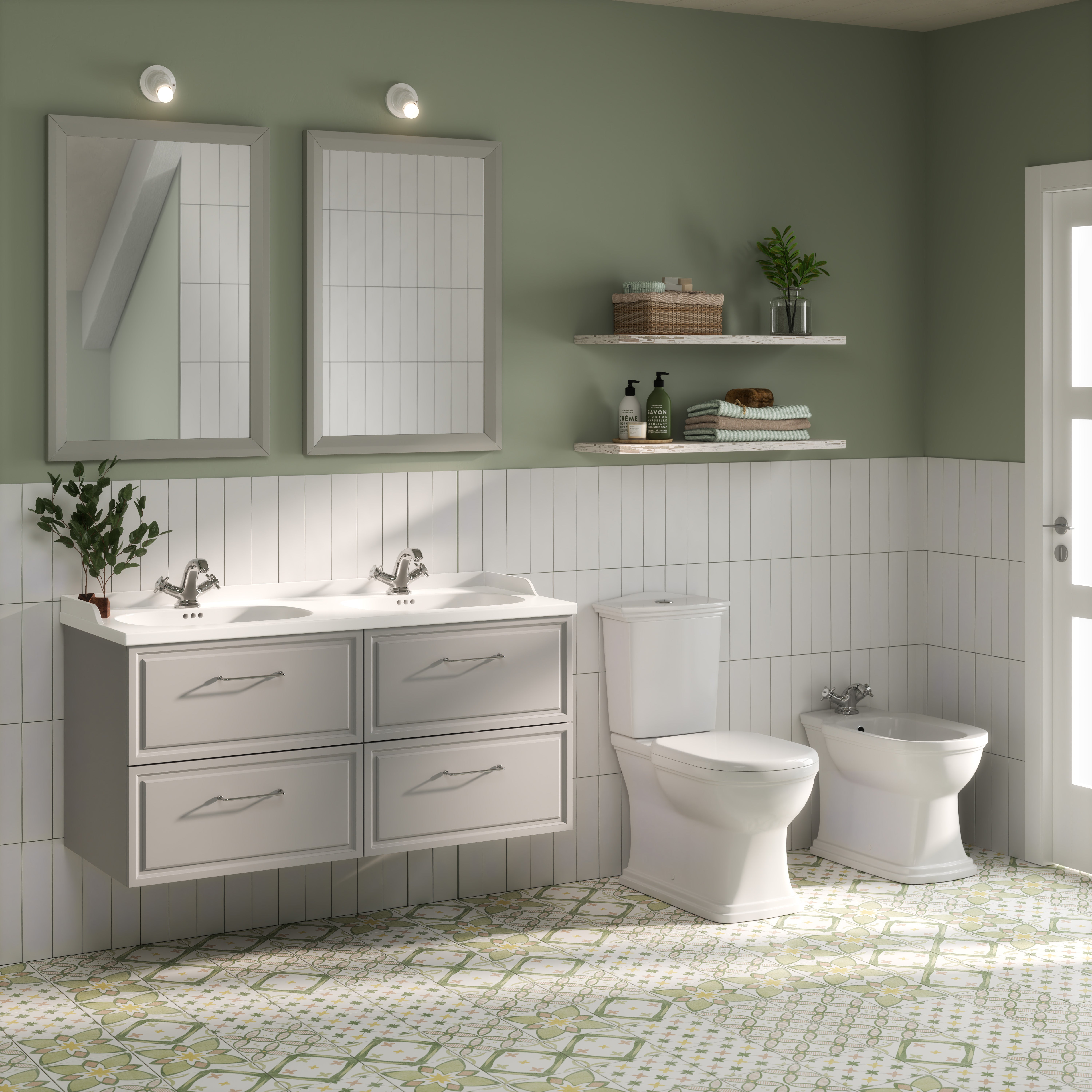 Un bagno dall'anima Country | Leroy Merlin