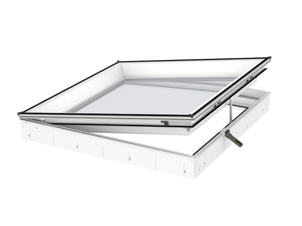 Ventana de techo de pvc blanco CFU 090060 0025Q sin apertura manual de ...