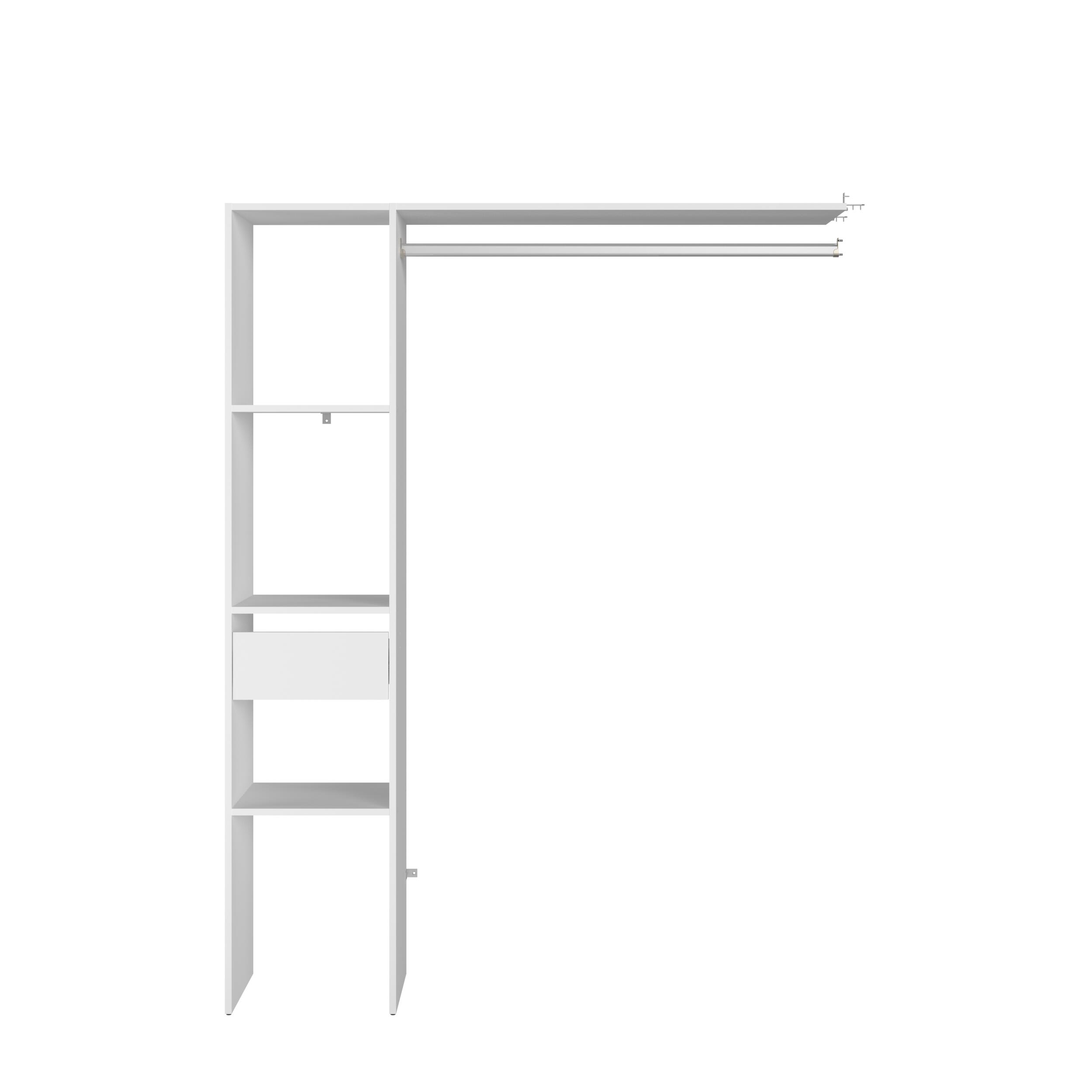 Kit dressing One blanc H.180.5 x l.138 x P.40 cm | Leroy Merlin