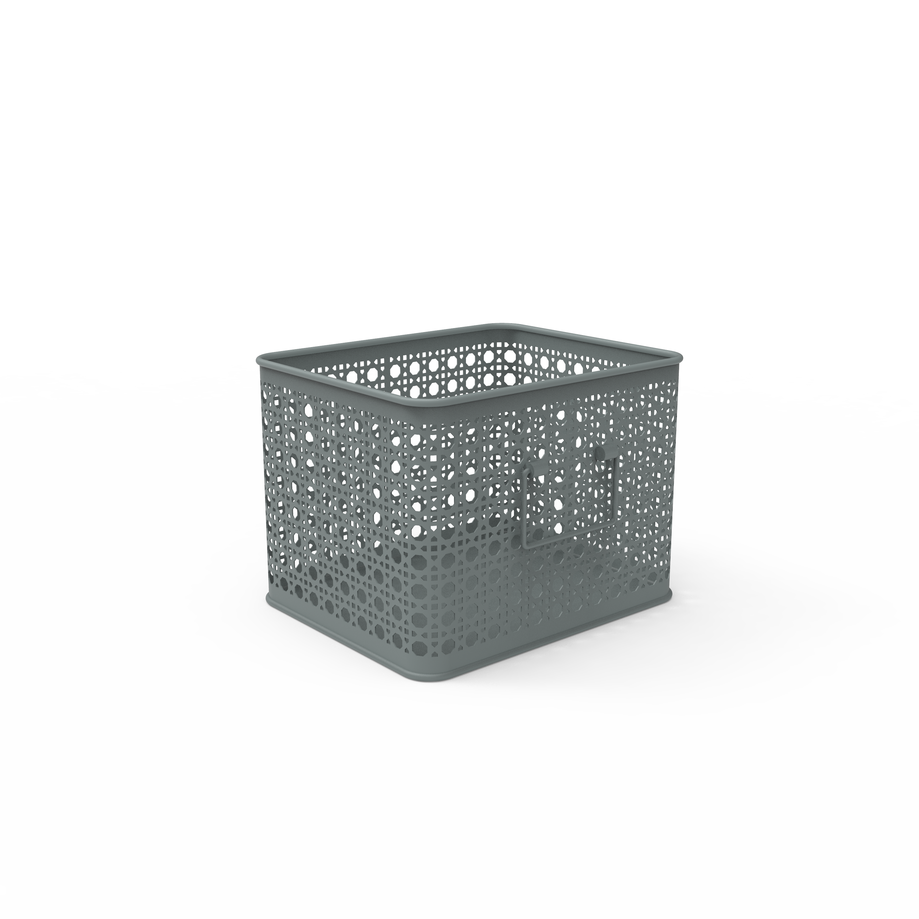 Panier BOX & BEYOND vert H.14.4 x l.14.8 x P.18.3 cm | Leroy Merlin