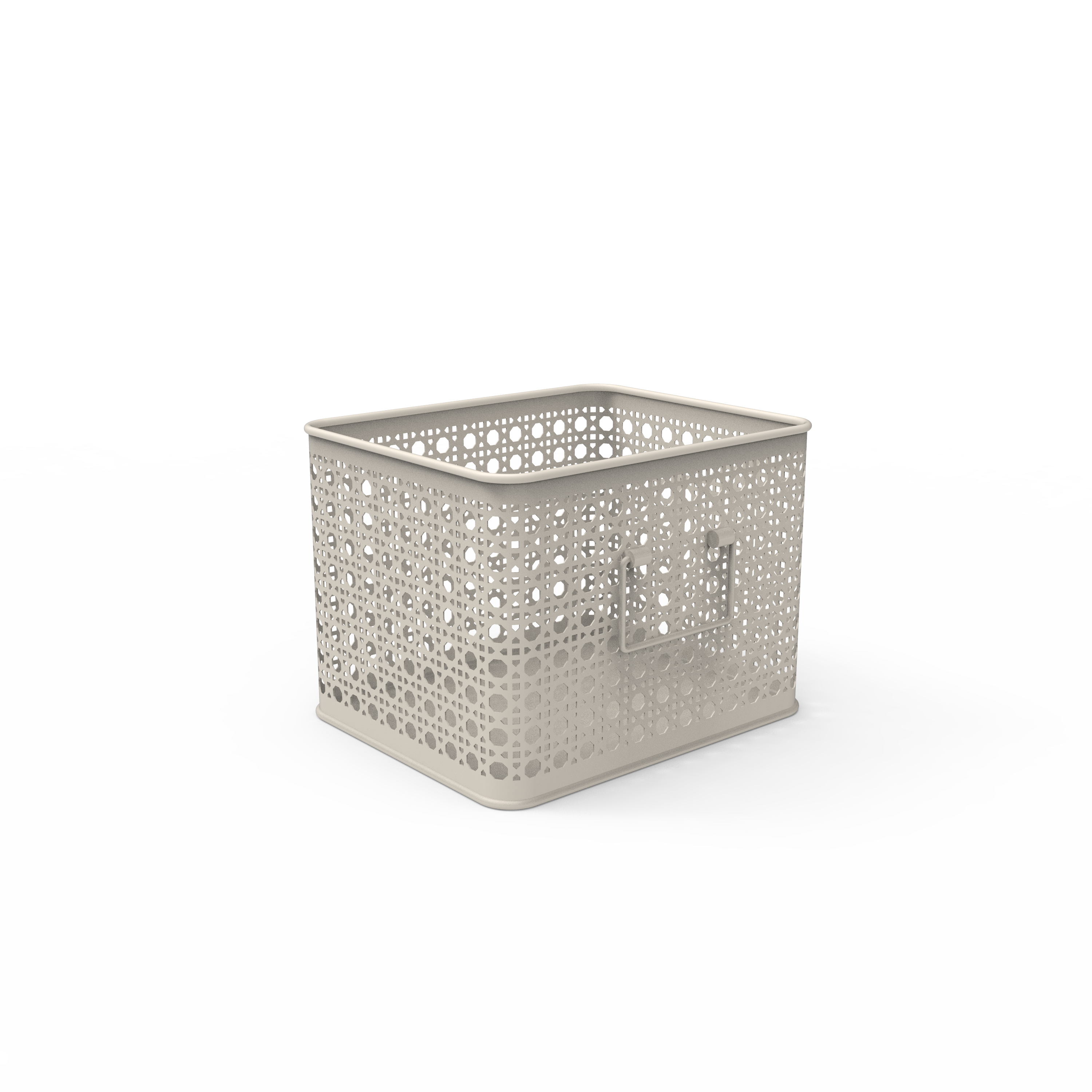 Panier BOX & BEYOND beige H.14.4 x l.14.8 x P.18.3 cm | Leroy Merlin