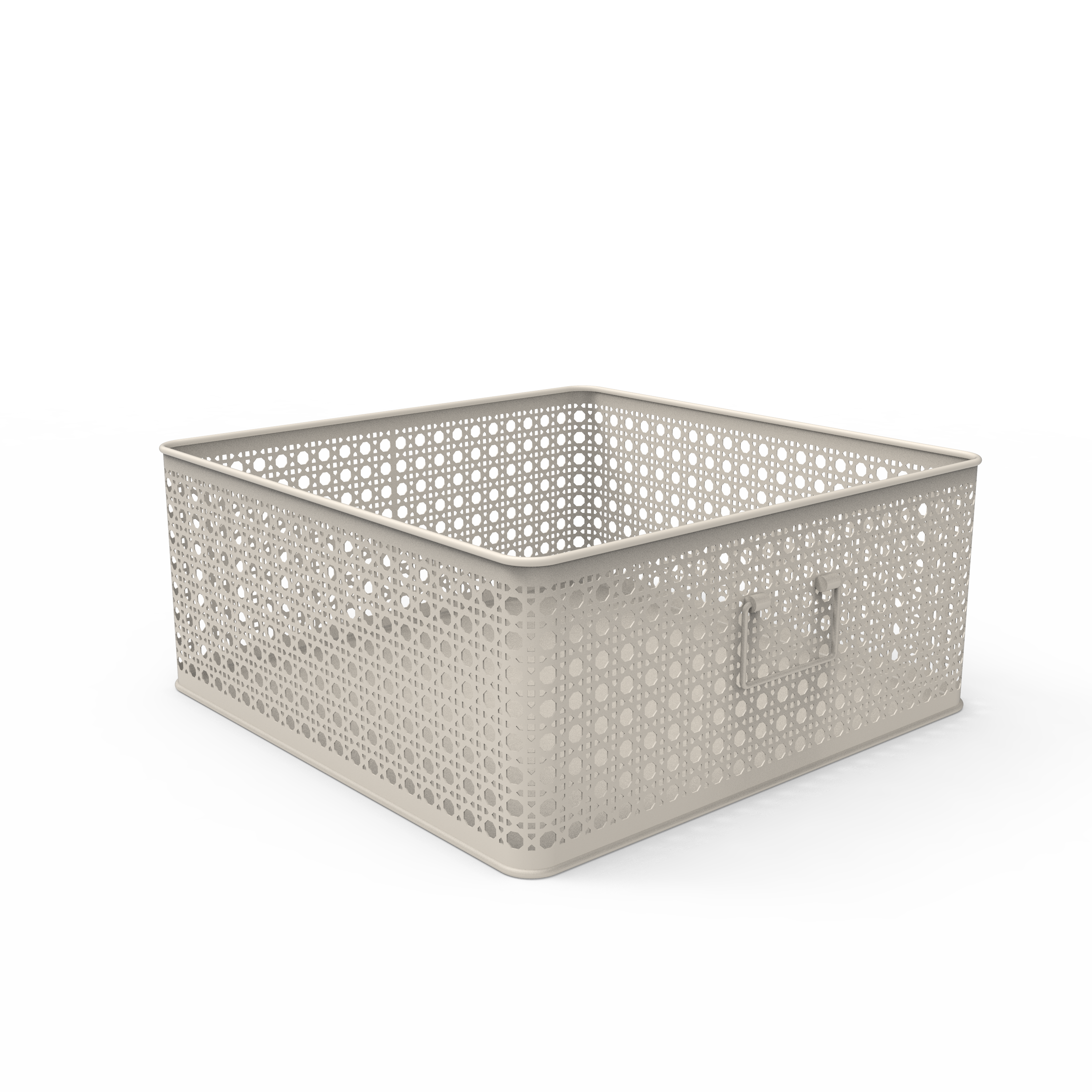 Panier BOX & BEYOND beige H.14.4 x l.31.8 x P.31.8 cm | Leroy Merlin