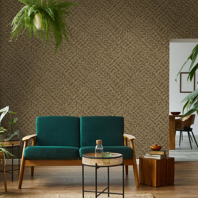 Papier peint nature panoramique motif plante | Leroy Merlin