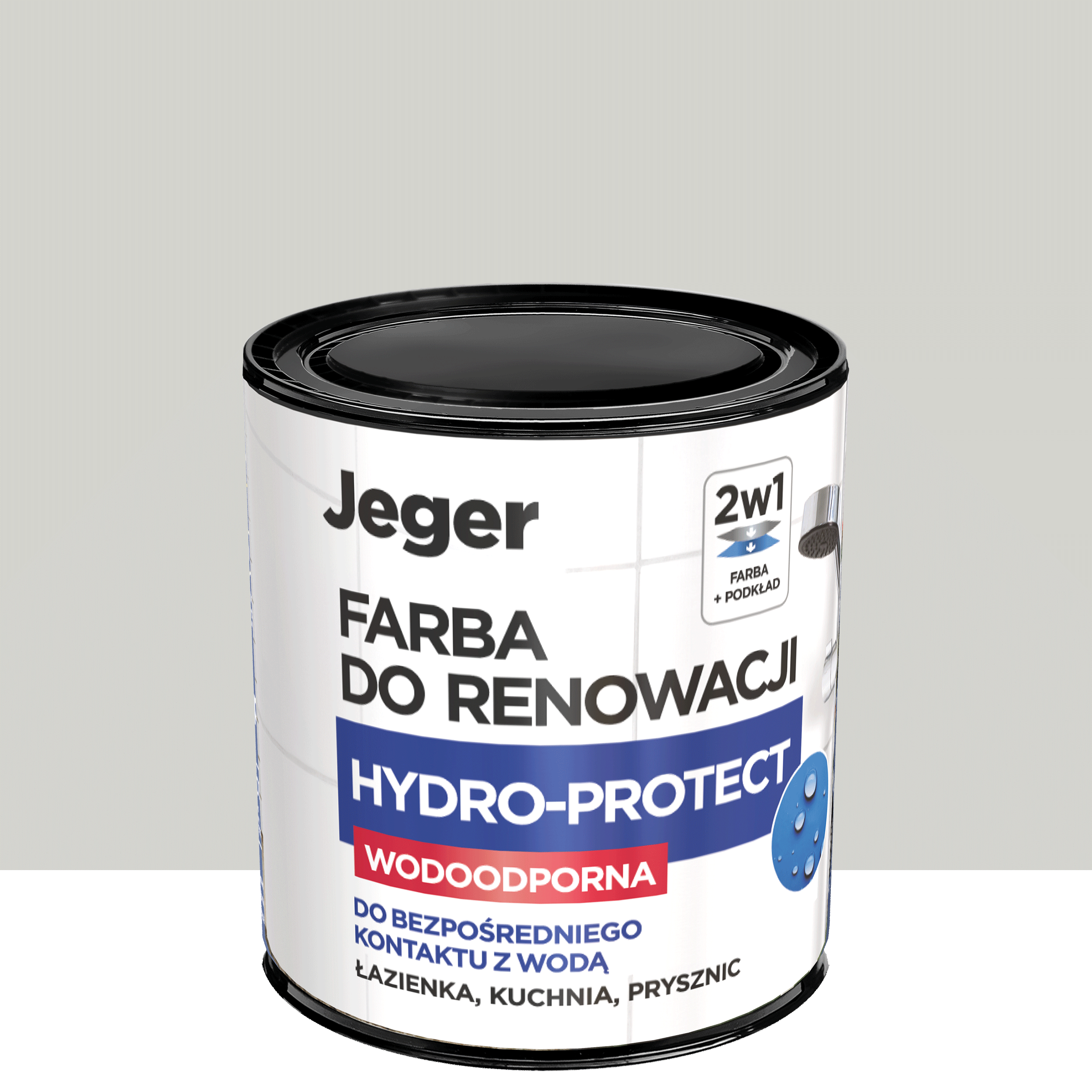 Farba specjalistyczna Jeger Reno Hydro Platynowy 0.5 l - Leroy Merlin