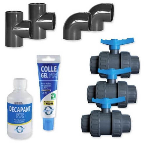 Kit de colocación bypass 50 mm POOLEX de pvc | Leroy Merlin