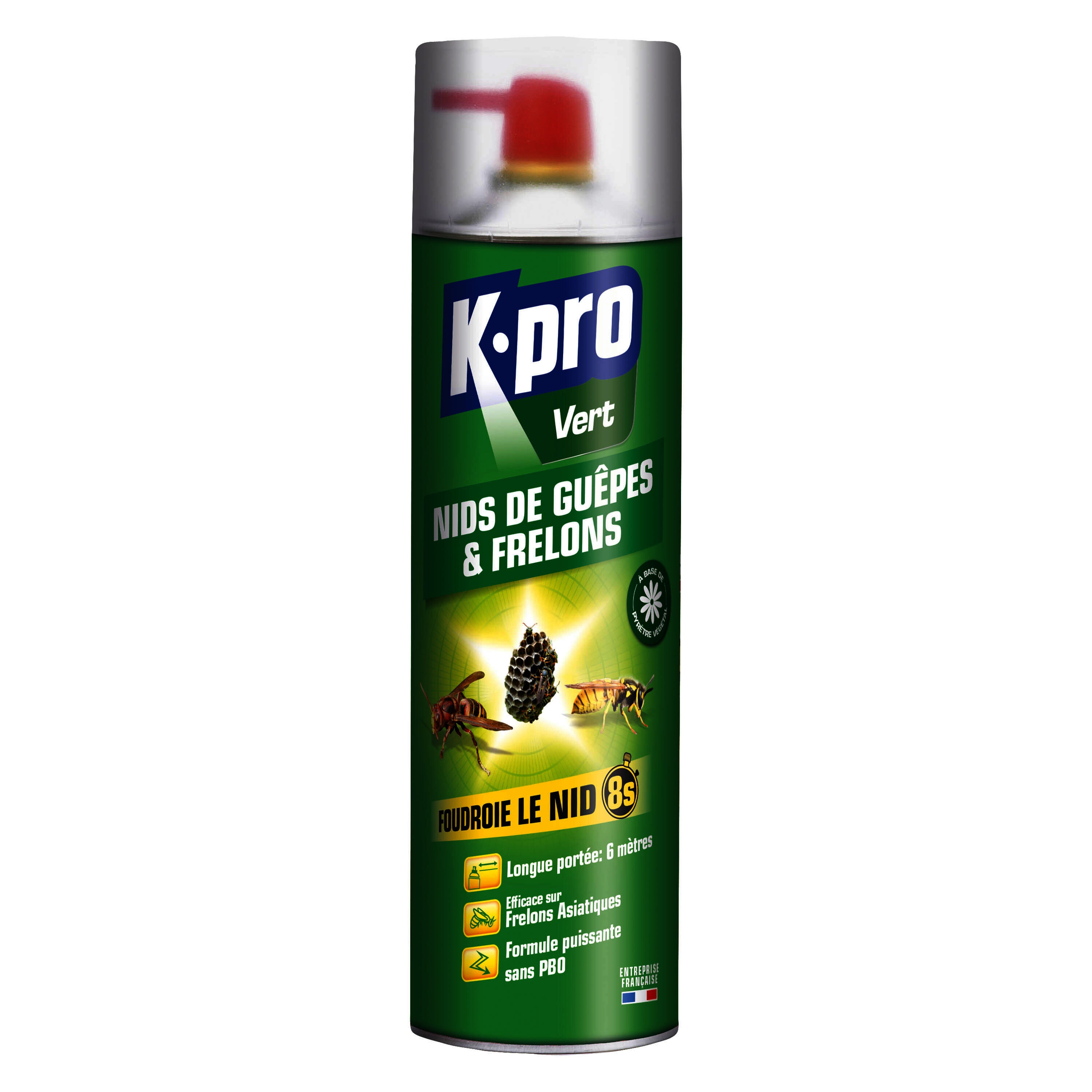 Aero nid de guêpes K.PRO VERT 500 ml | Leroy Merlin