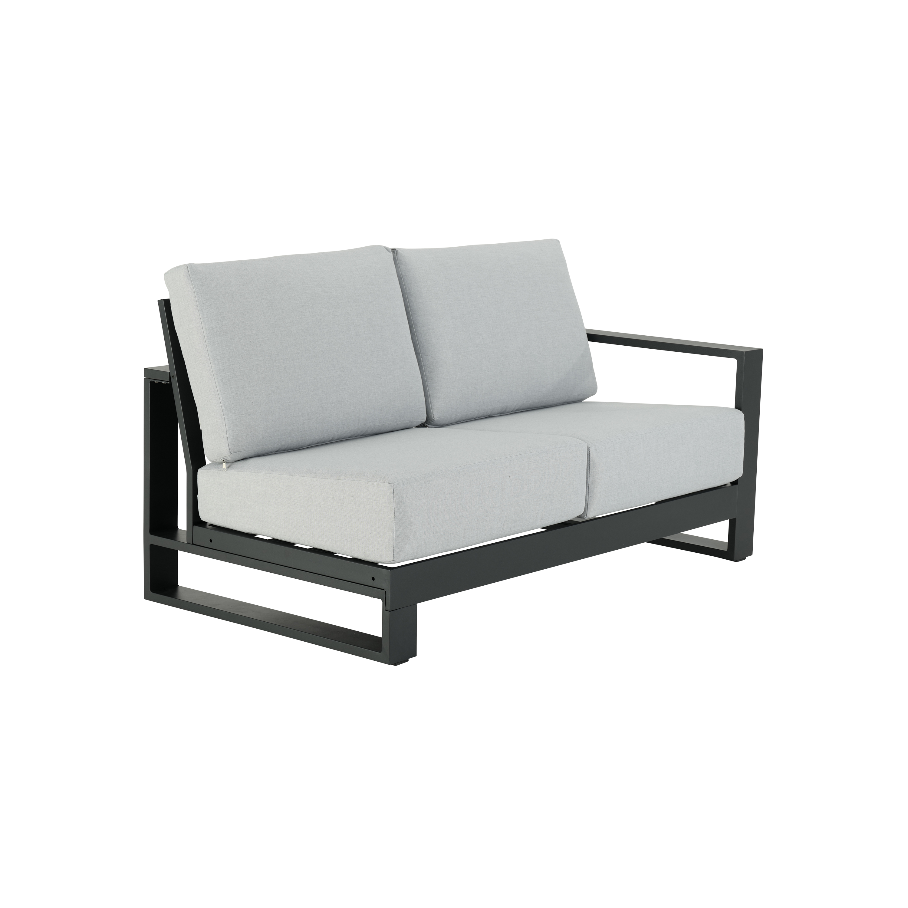 Divano da giardino con cuscino Athena NATERIAL con braccioli in ...