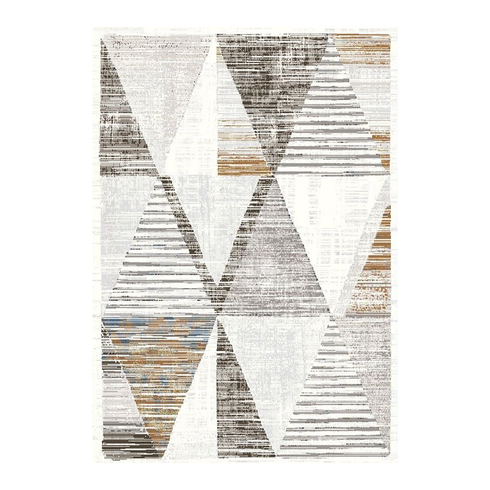 Tappeto Harrison 4 geometrico beige, L 120 x L 60 cm | Leroy Merlin