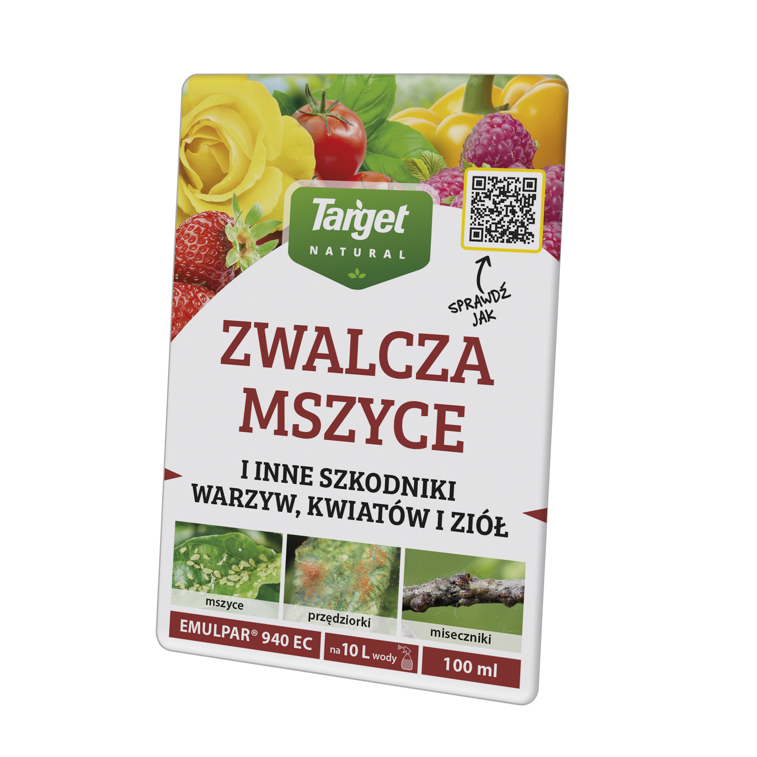 Środek owadobójczy do owoców Emulpar 940SC 100ml Target Natural - Leroy Merlin