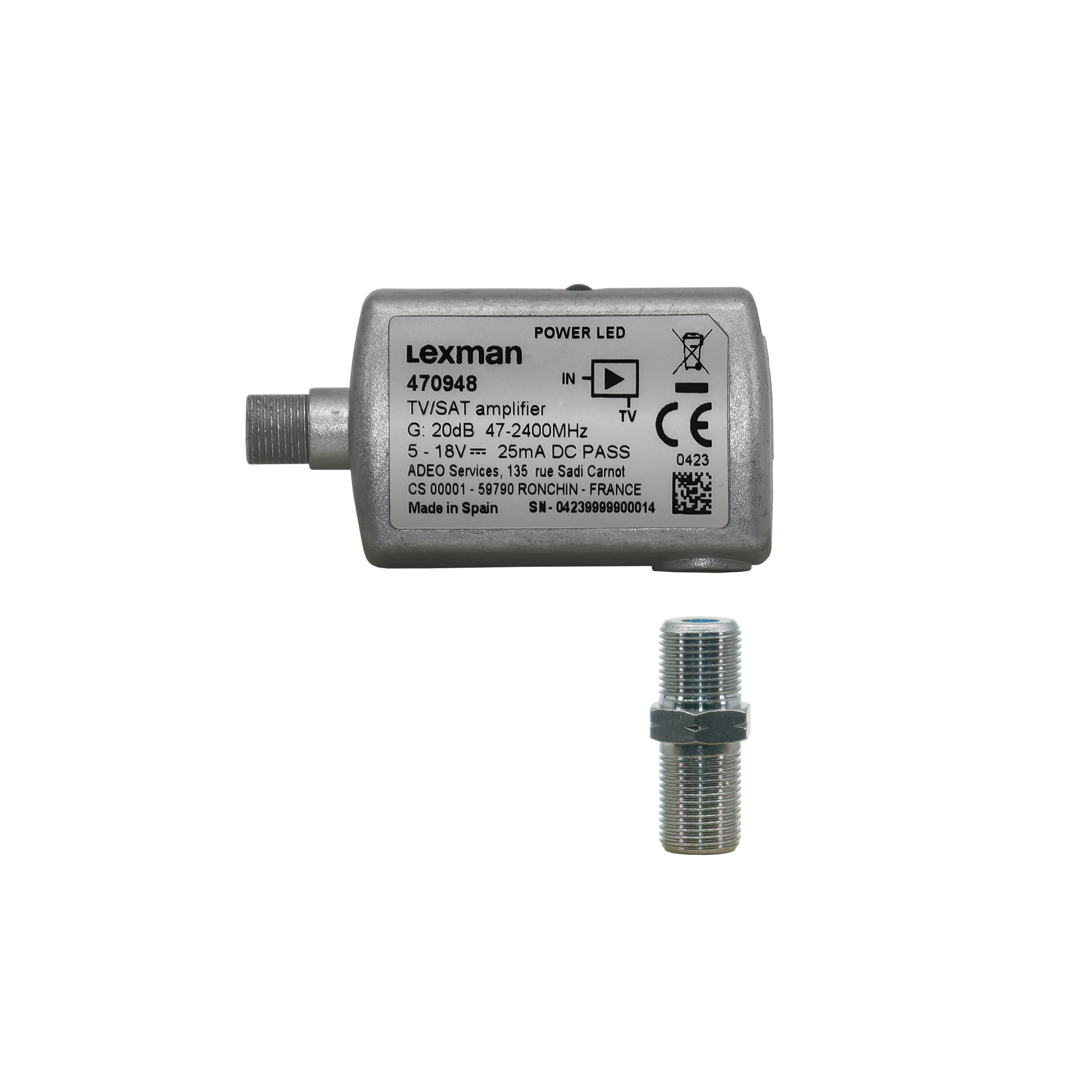 Amplificateur terrestre intérieur, Lexman | Leroy Merlin