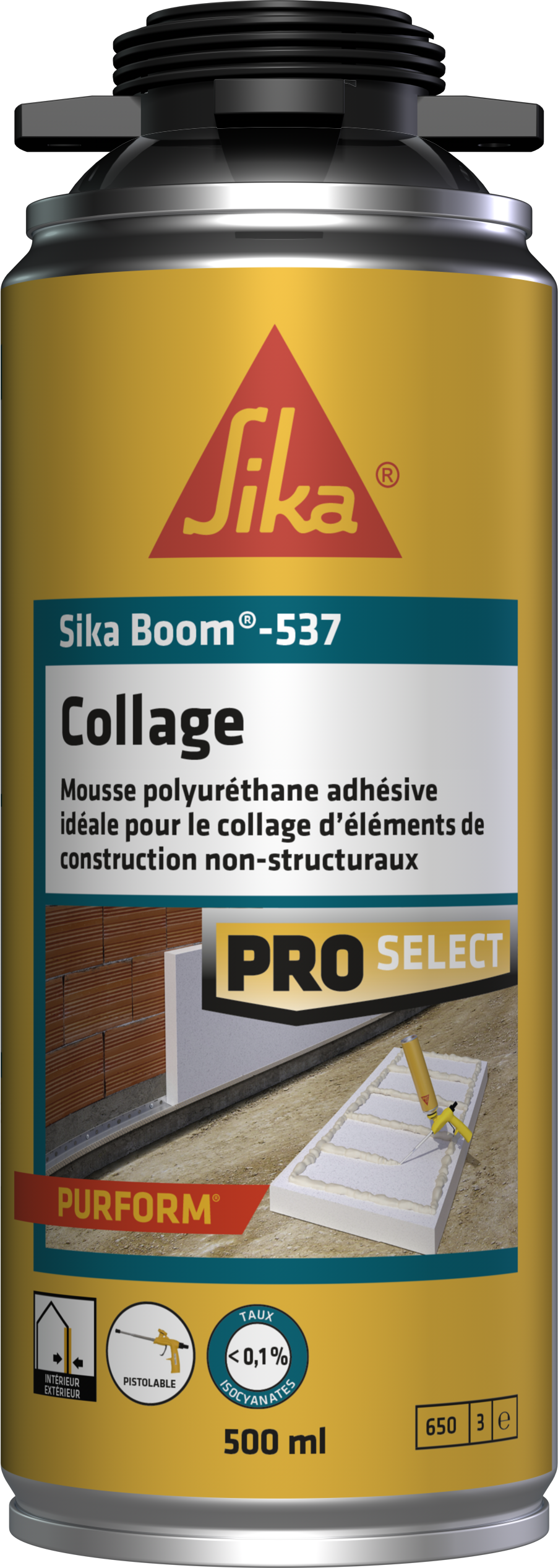 Mousse expansive collage sikaboom SIKA, 0.5L | Leroy Merlin