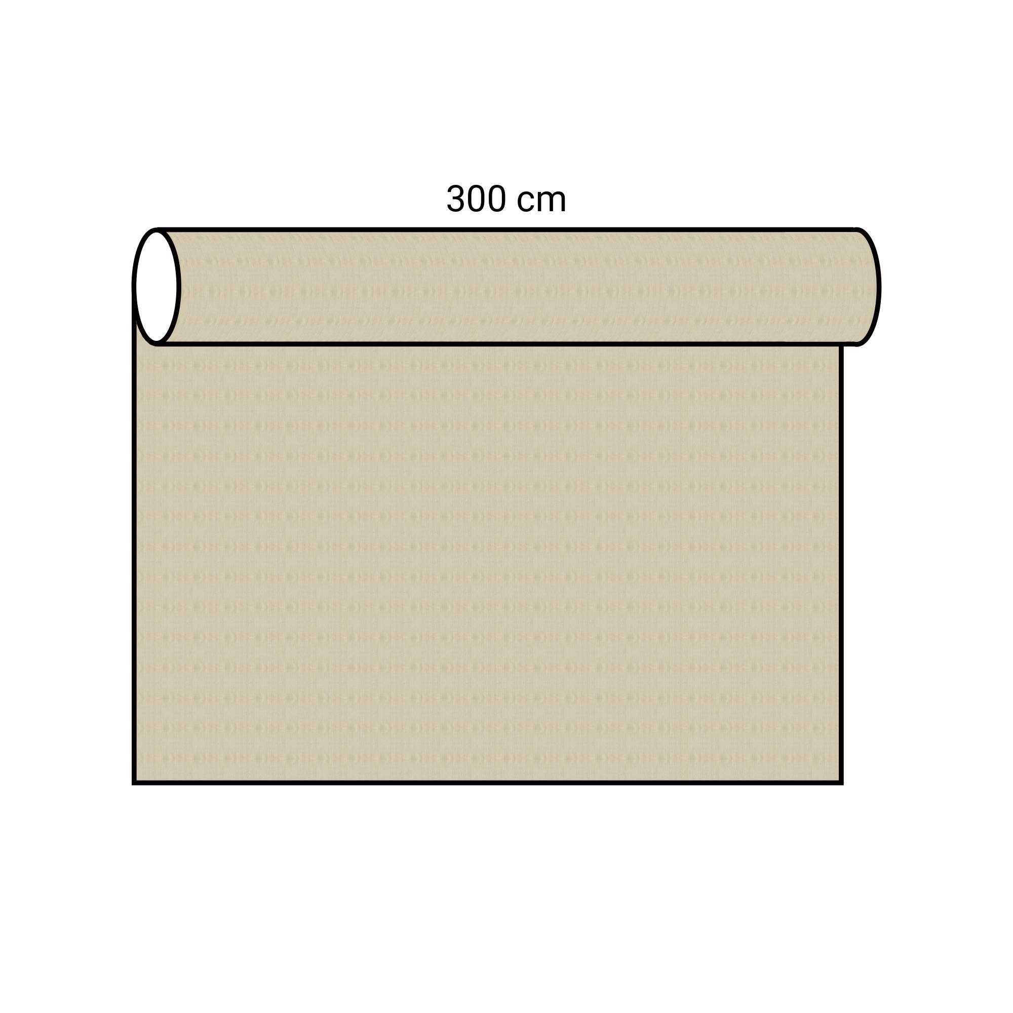 Visillo al corte lino Texas marron ancho 300 cm | Leroy Merlin