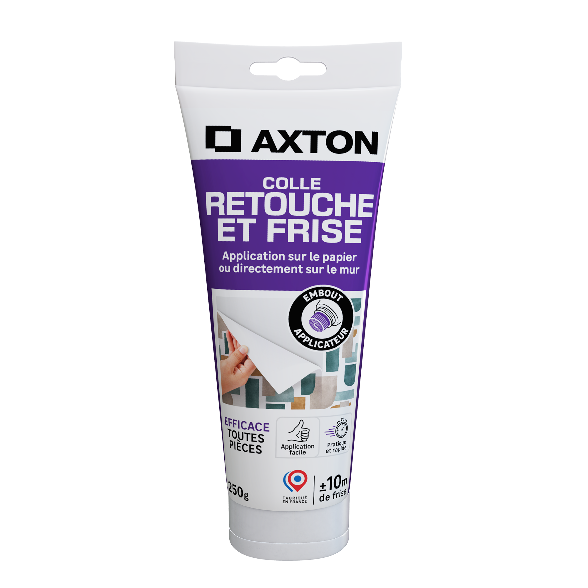 Colle en pâte pour frises et retouches AXTON, 250g | Leroy Merlin