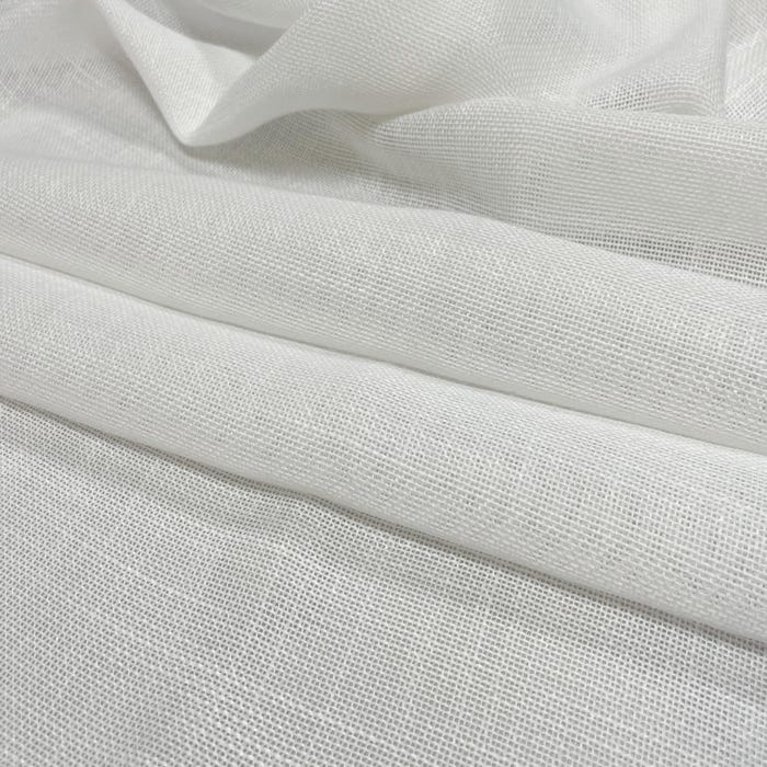 Visillo al corte lino Kala 06 gris ancho 310 cm | Leroy Merlin