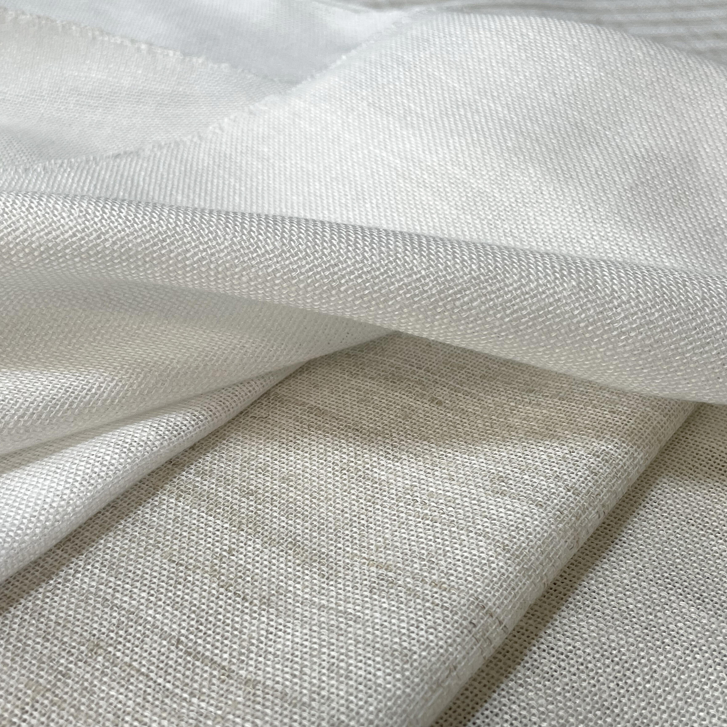 Visillo al corte lino Asuan lino ancho 310 cm | Leroy Merlin